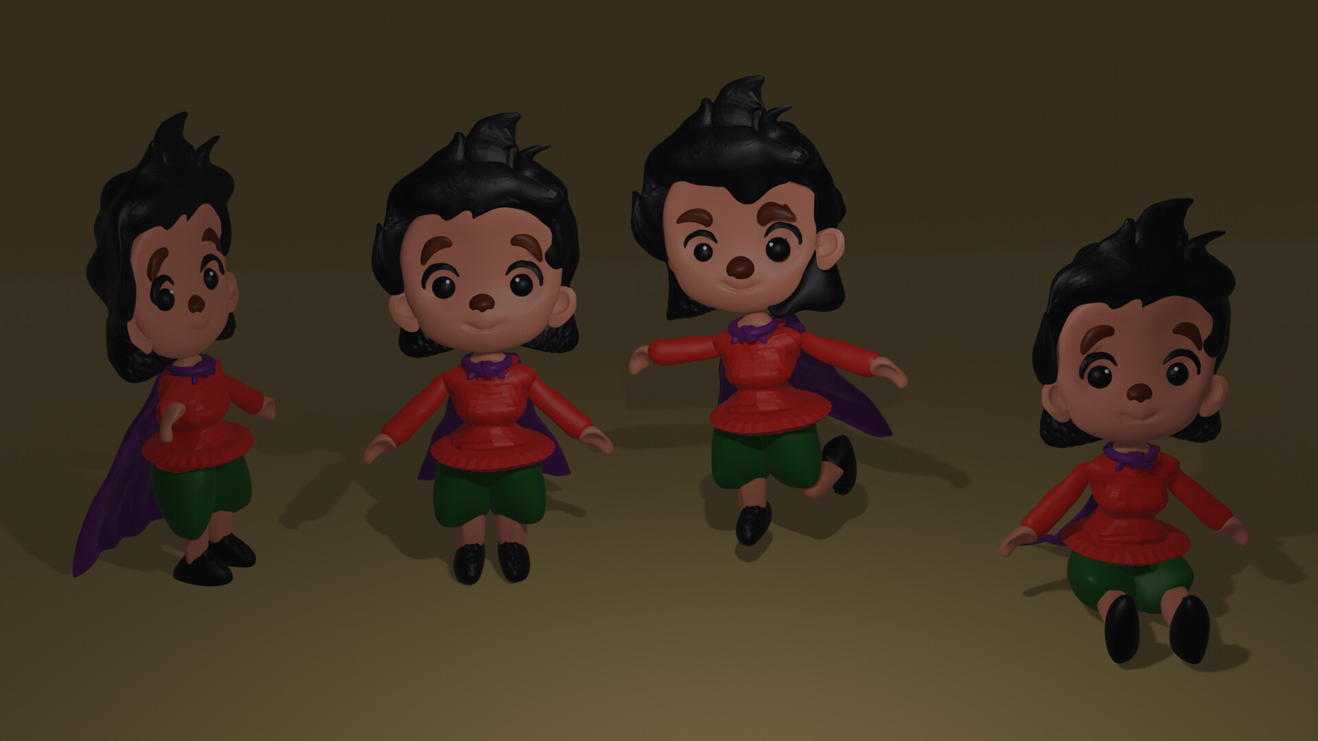 ArtStation - Annu 3D Character