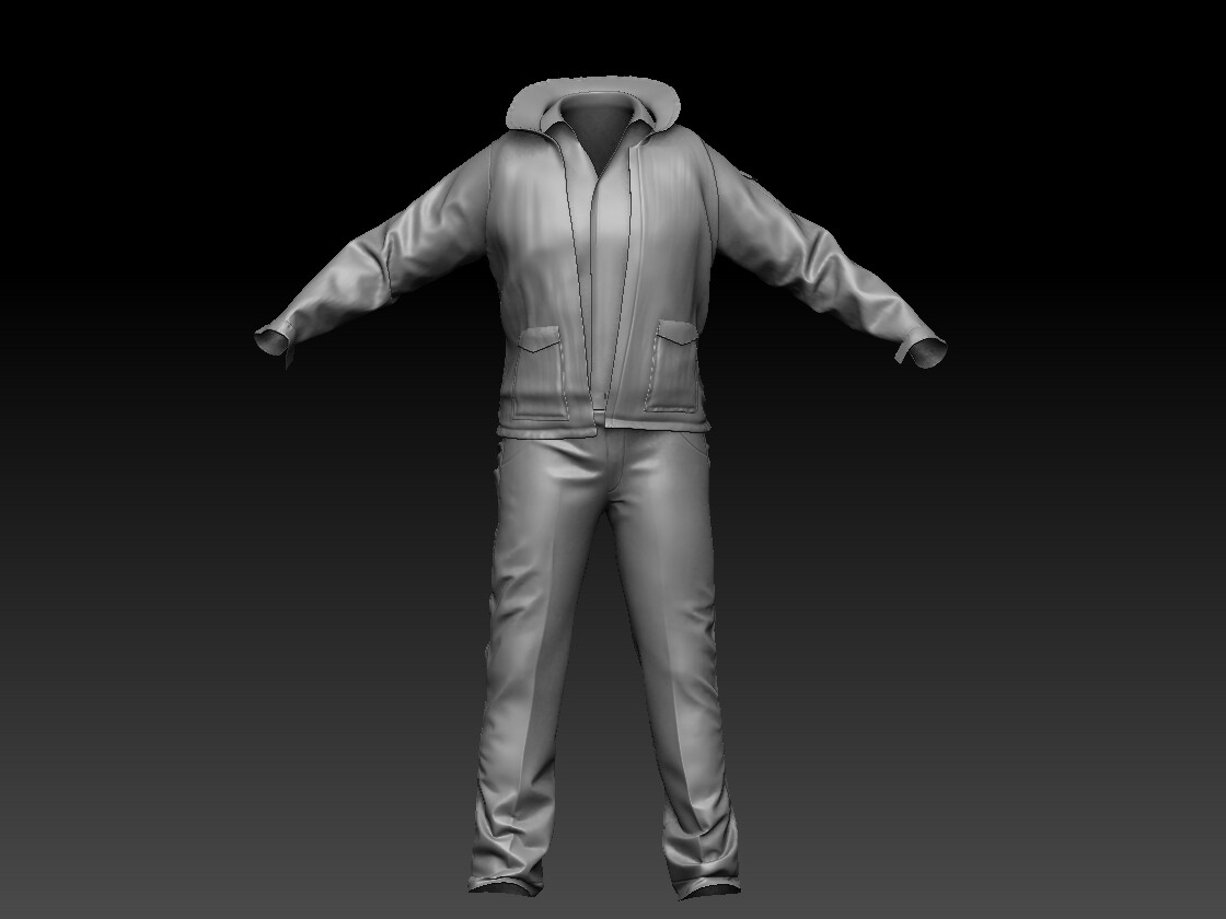 ArtStation - Game Character Cloth