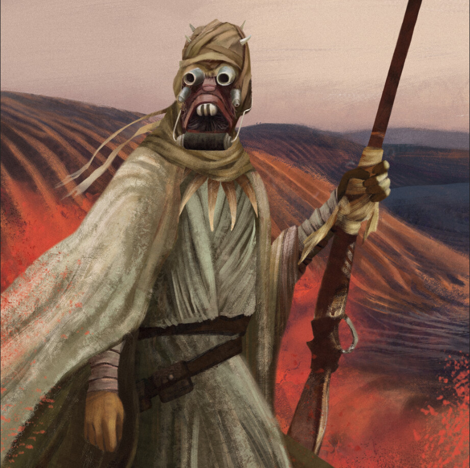 ArtStation - Tusken Raider. Star Wars