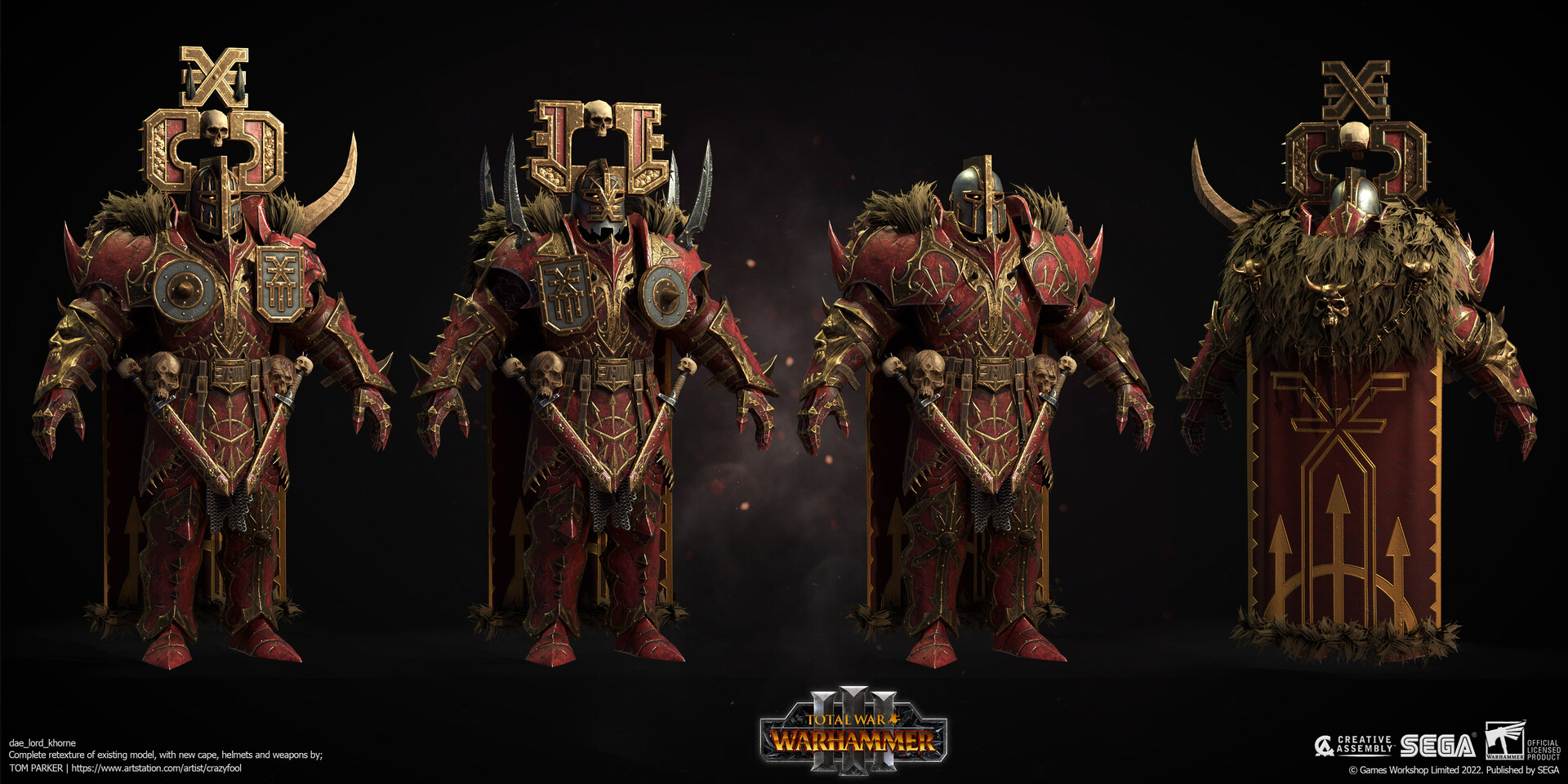 Tom Parker - lord khorne - Total War : Warhammer 3