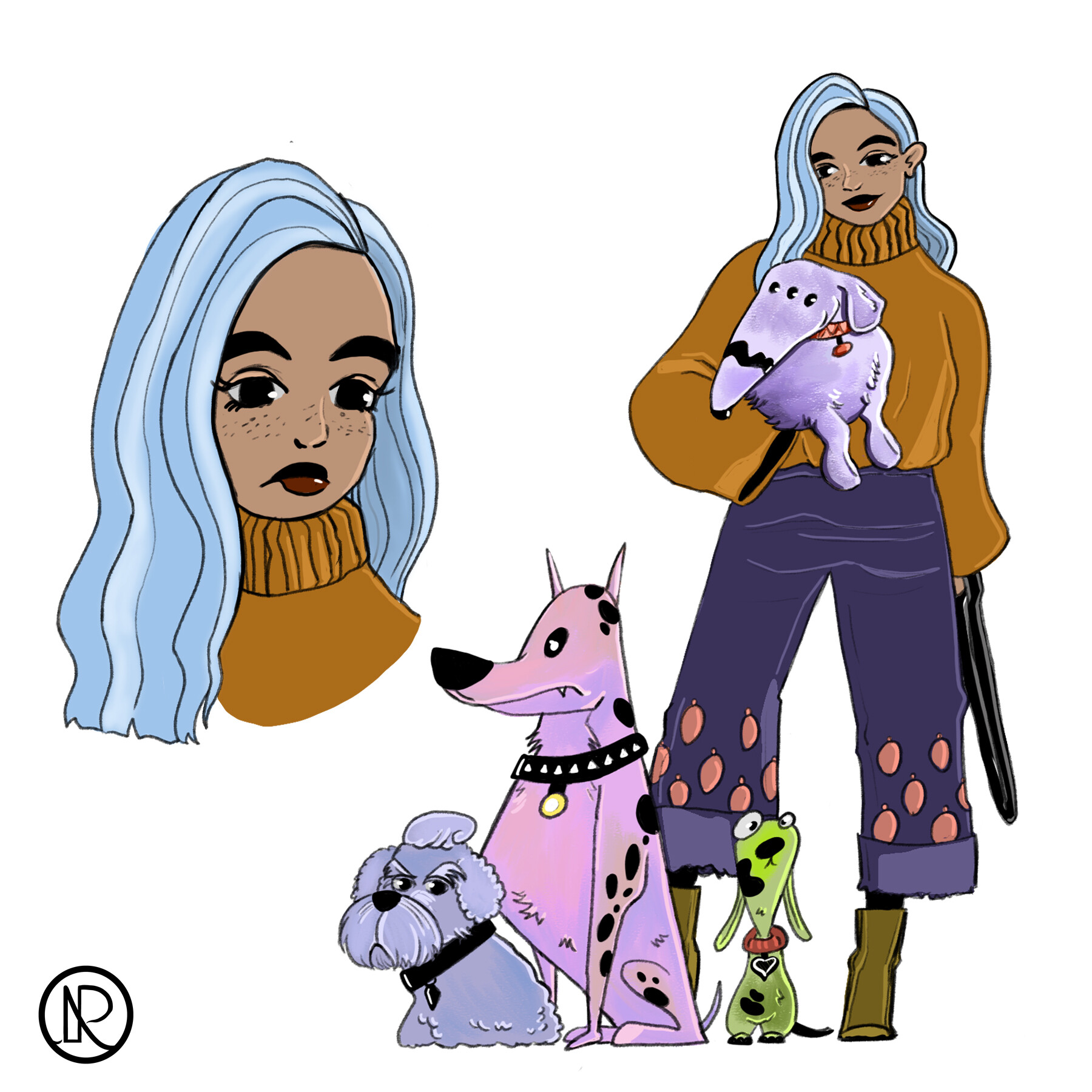 ArtStation - THE DOGWALKER