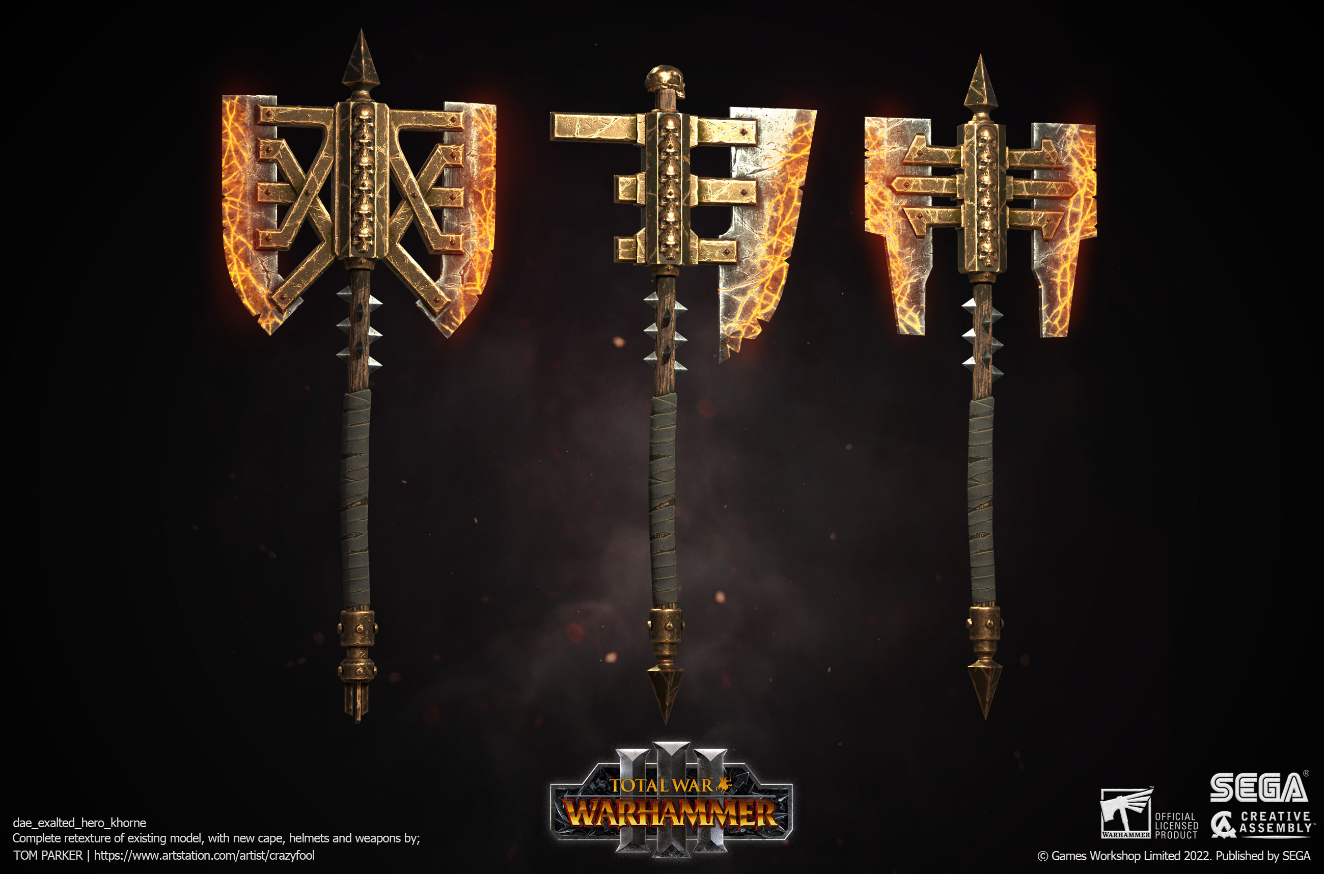 Tom Parker - Exalted Hero of Khorne - Total War : Warhammer 3