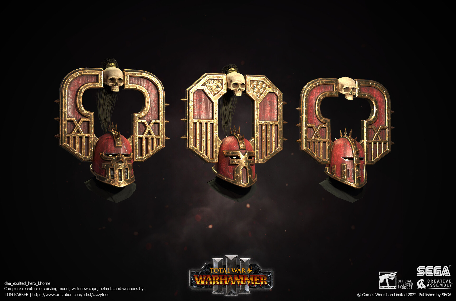 Tom Parker - Exalted Hero of Khorne - Total War : Warhammer 3