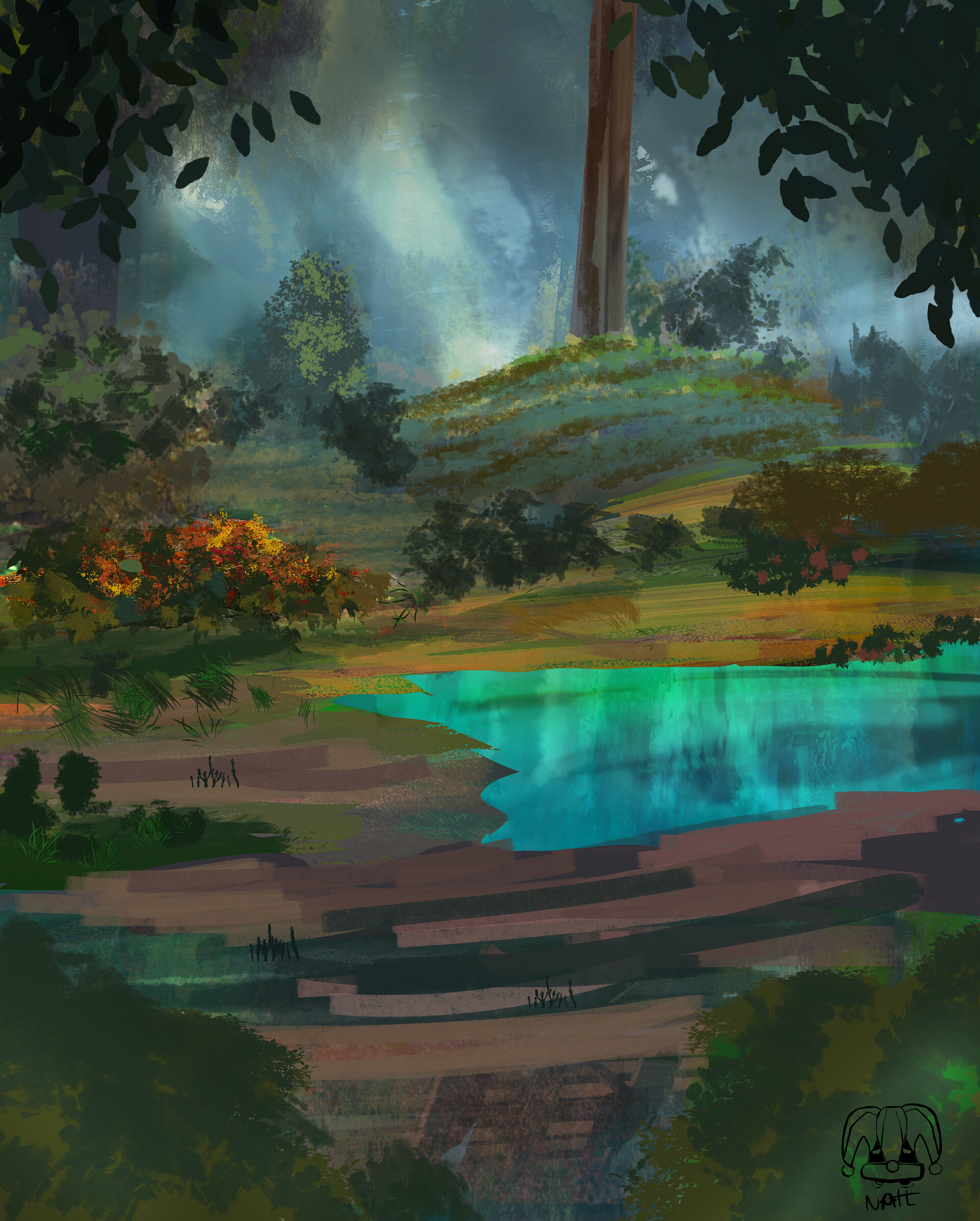 ArtStation - warm water