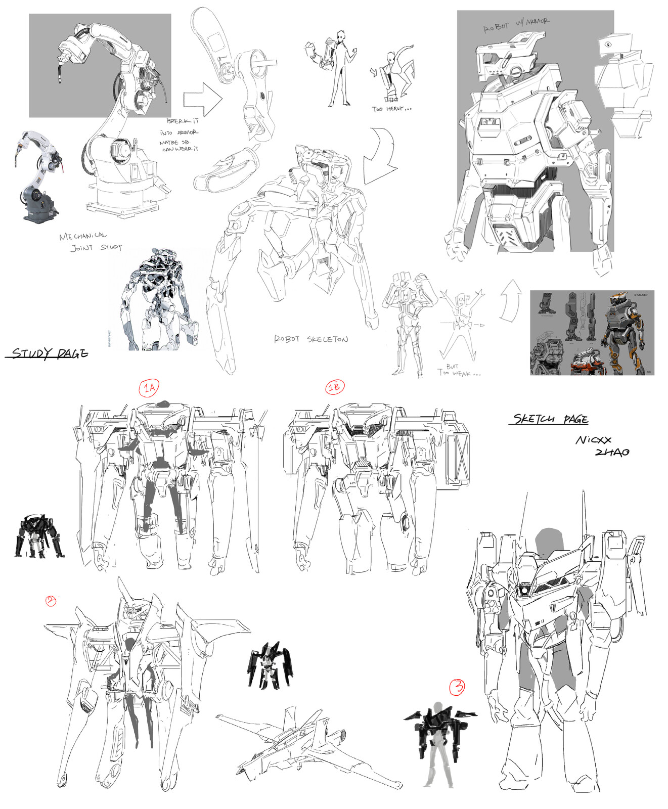 Nicxx Zhao - Mech Design