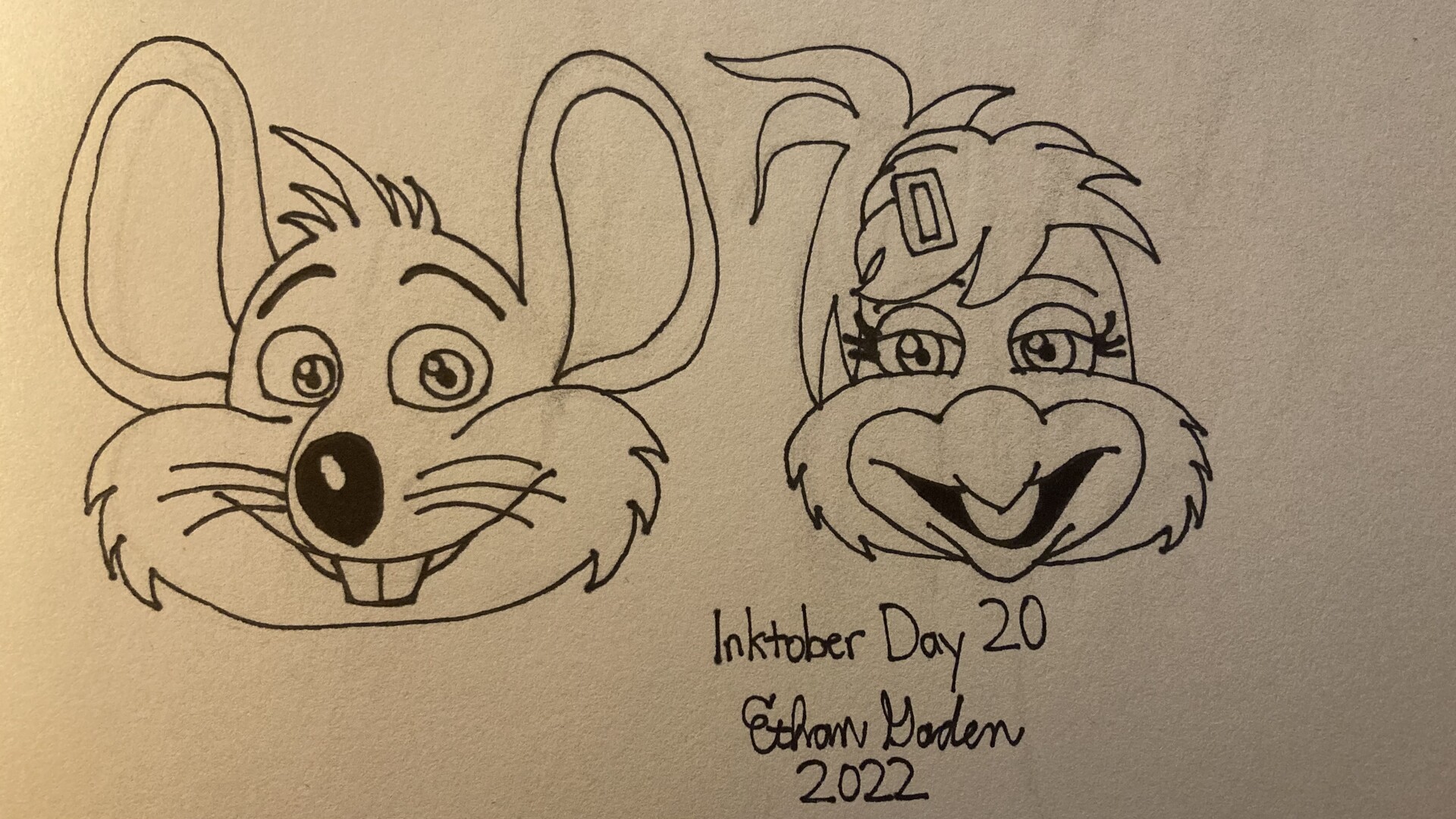 chuck e cheese helen henny coloring pages