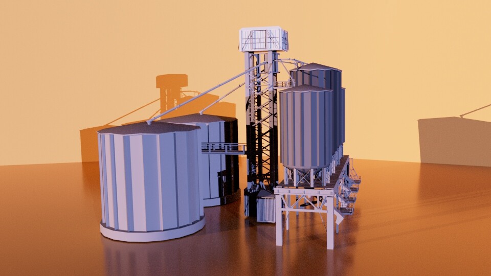 ArtStation - Grain Tower