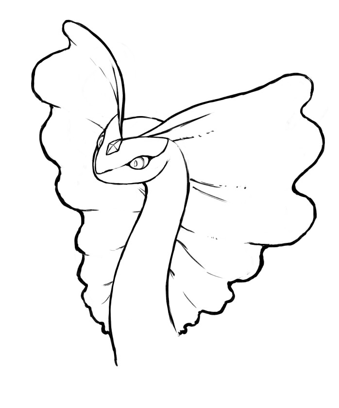 aurorus pokemon coloring page