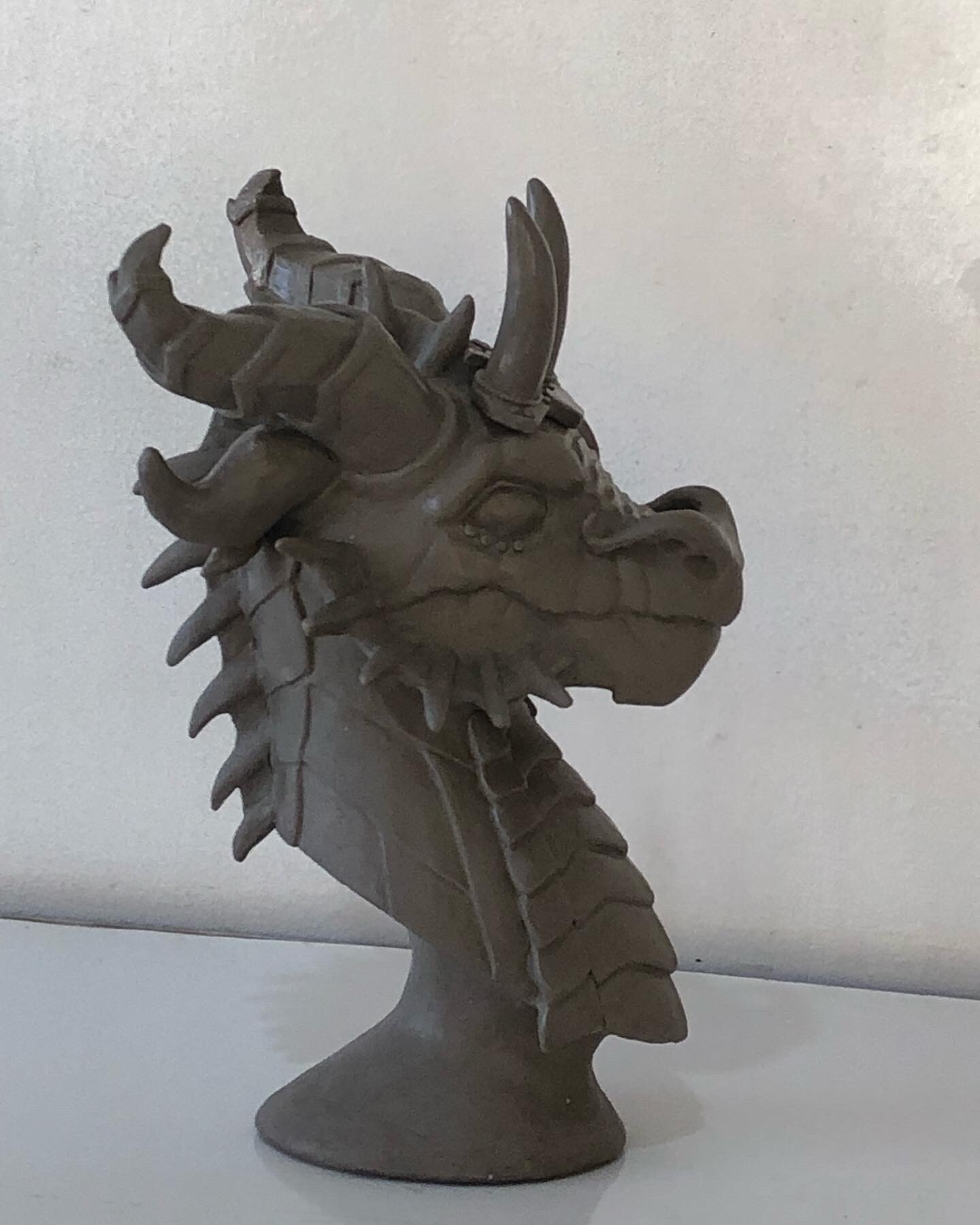 ArtStation - Dragon in oil clay