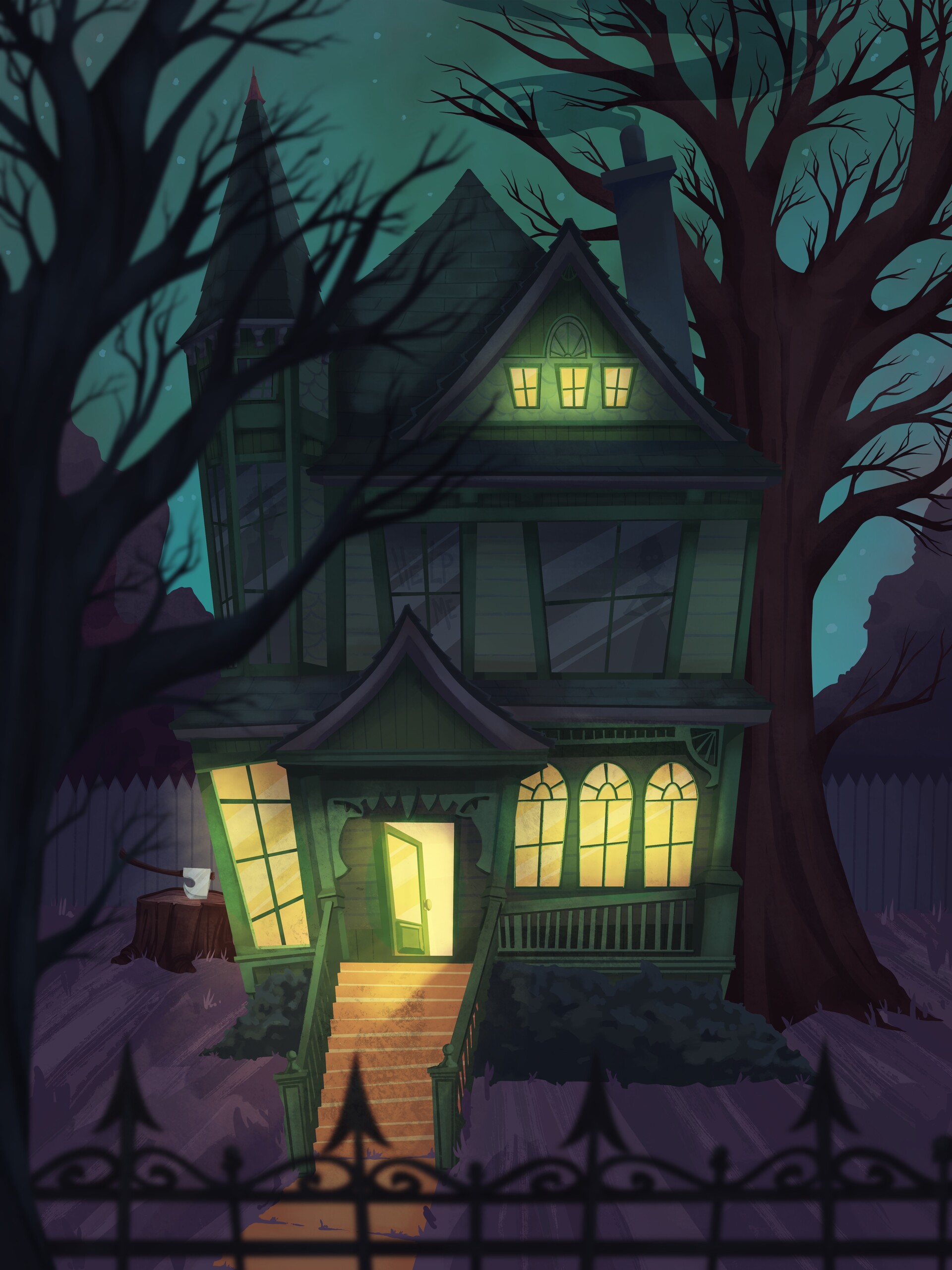 ArtStation - Haunted House