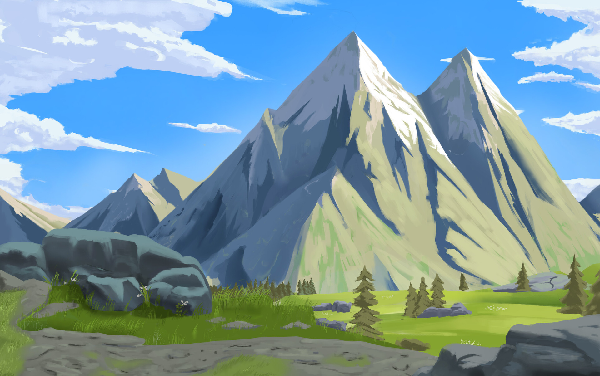 ArtStation - Environment Painting