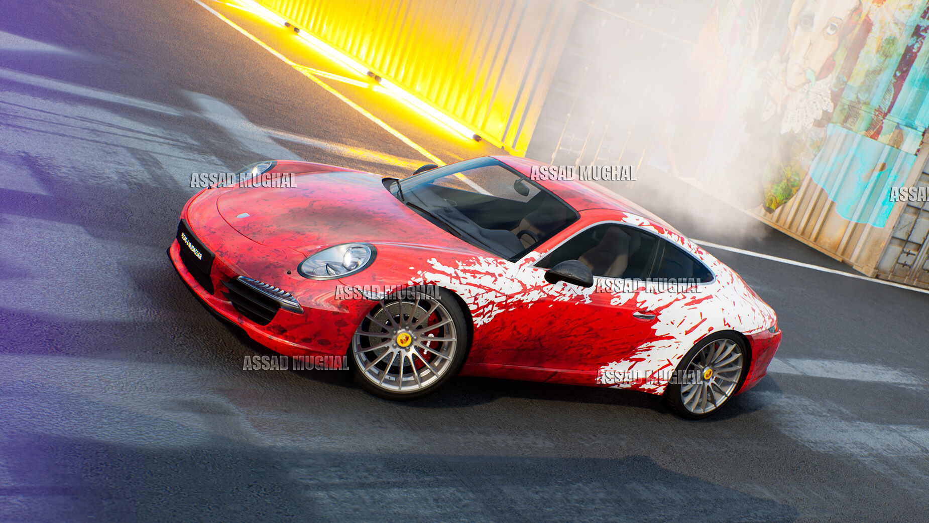 ArtStation - Car Wrapping And Texturing