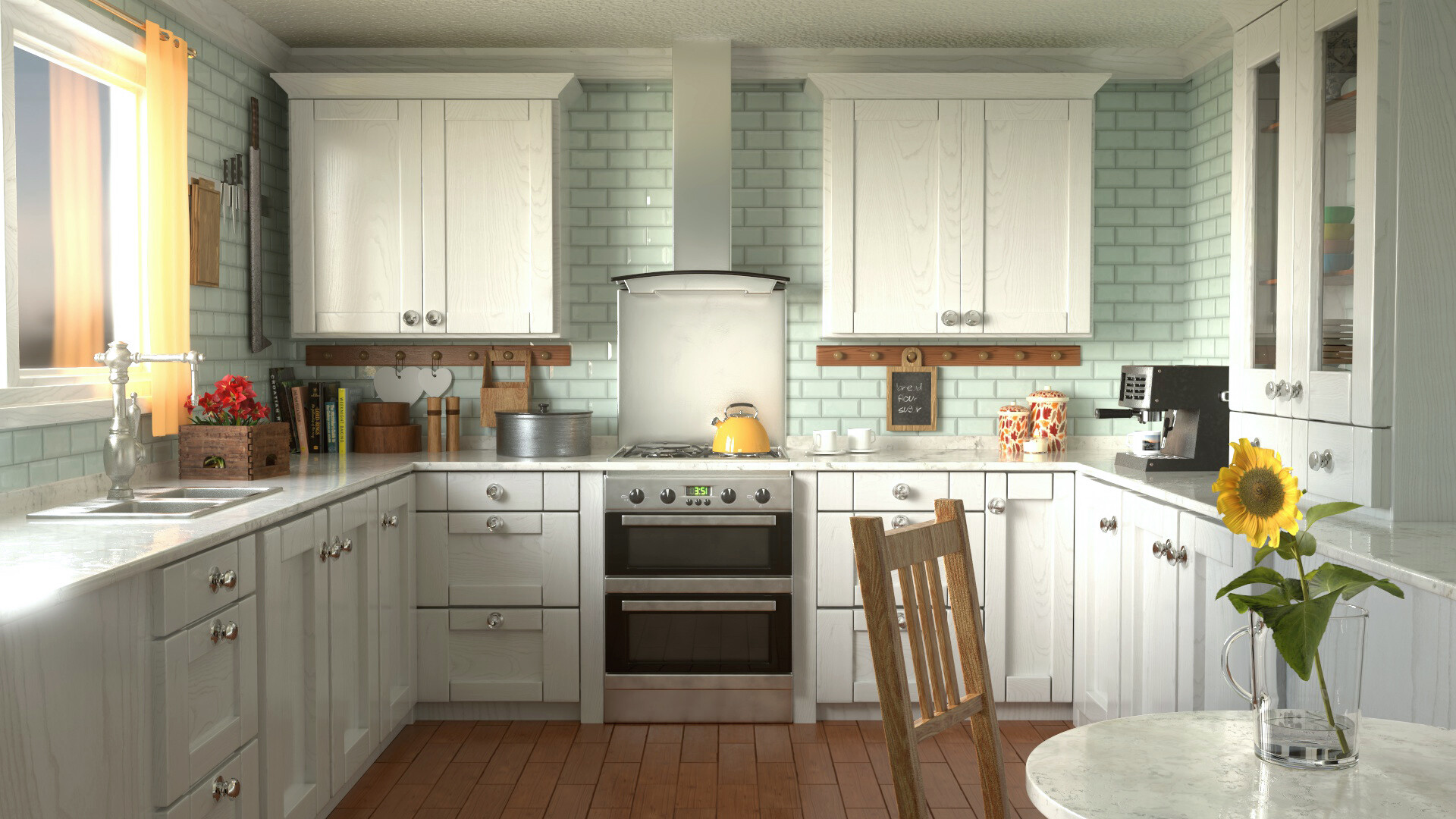 ArtStation - Kitchen Modeling & Surfacing