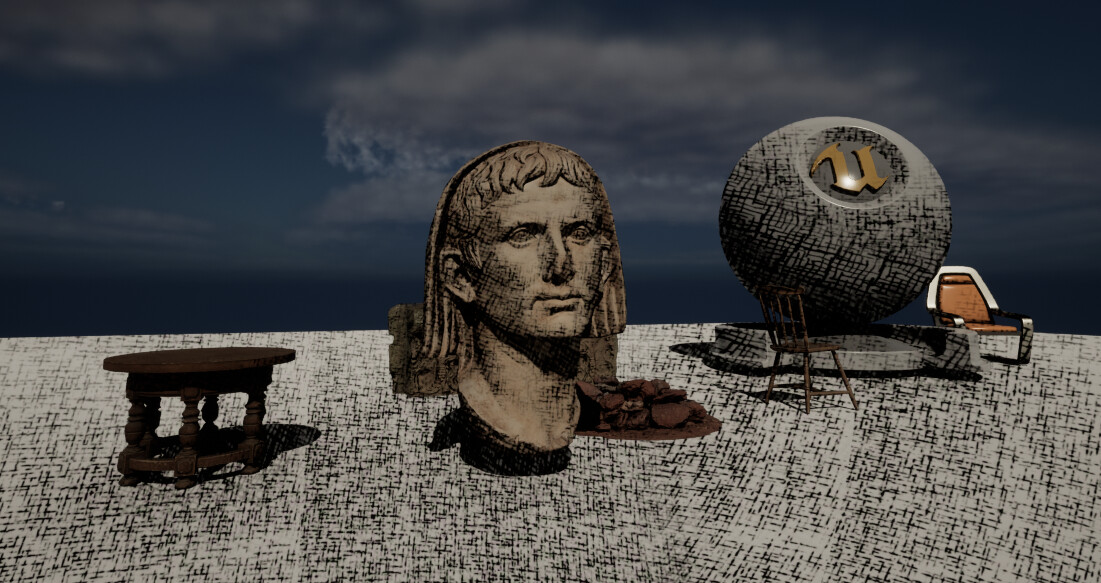 Parinith - Hatching Shader - UE5