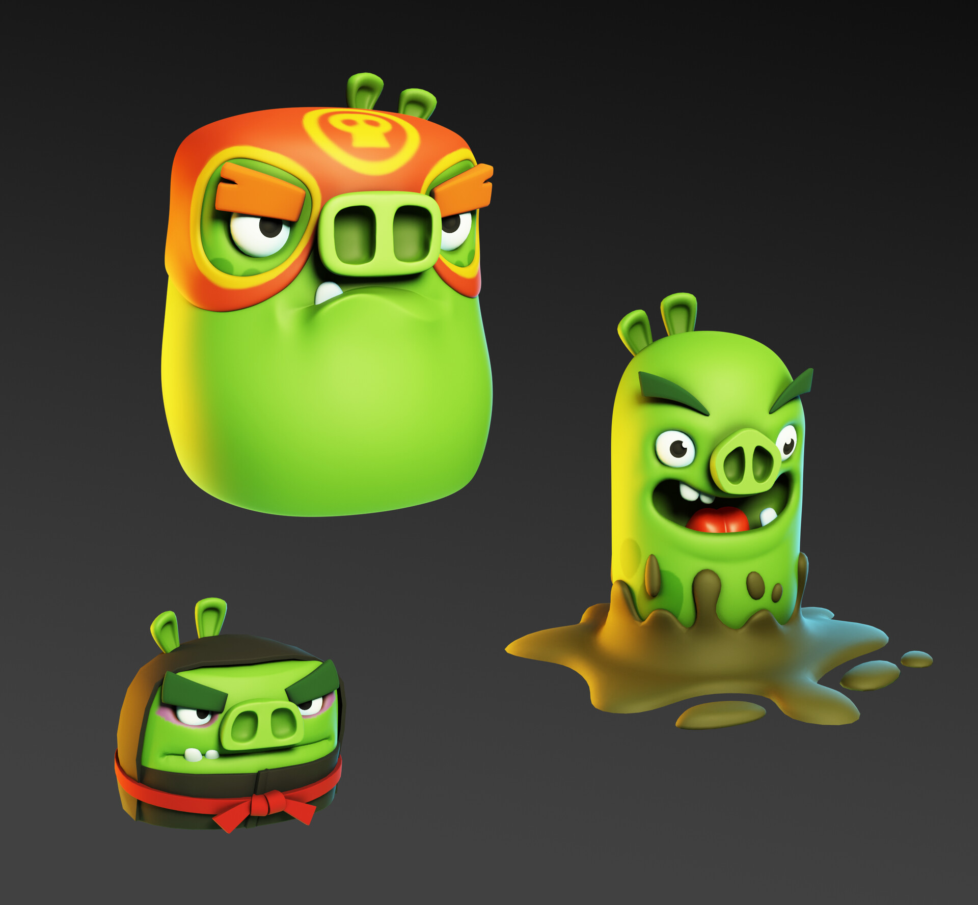 ArtStation - Bad Piggies