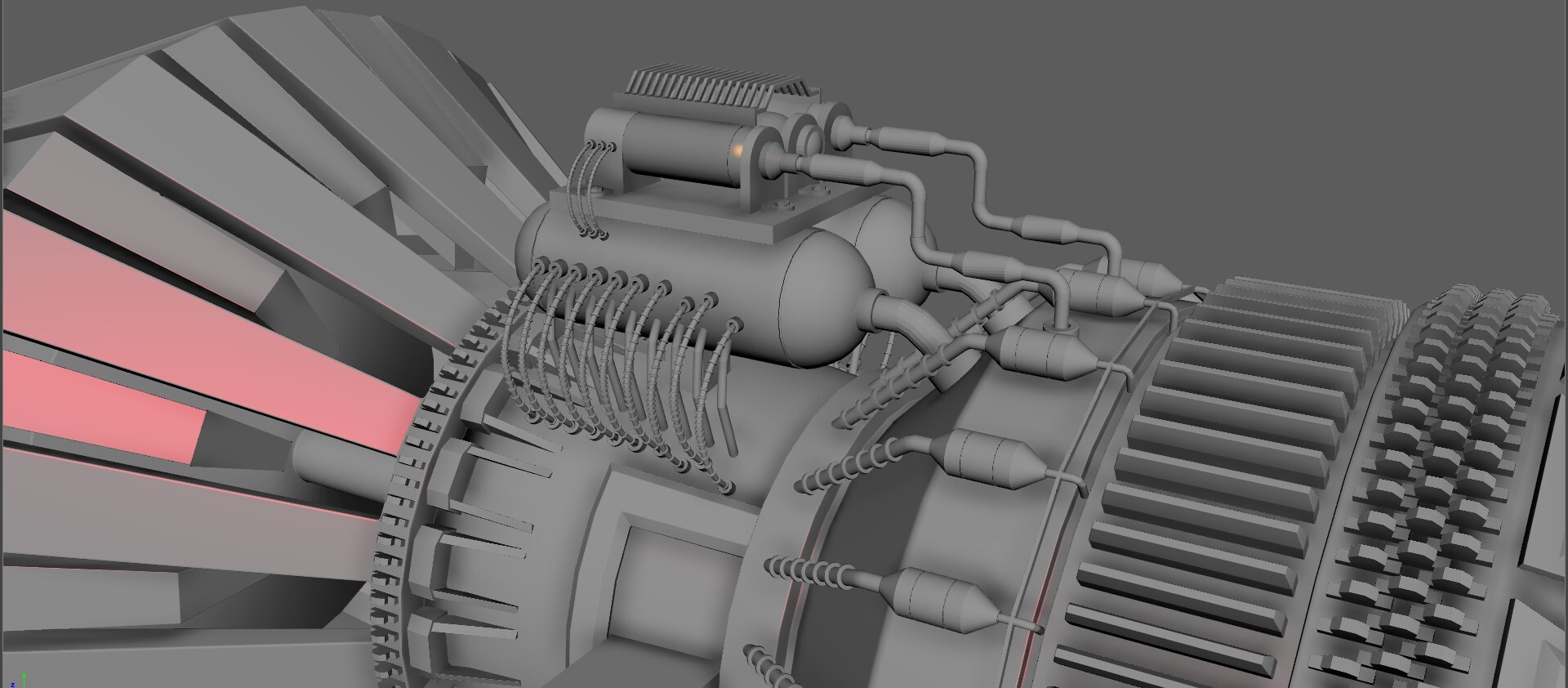 ArtStation - Rocket Engine design
