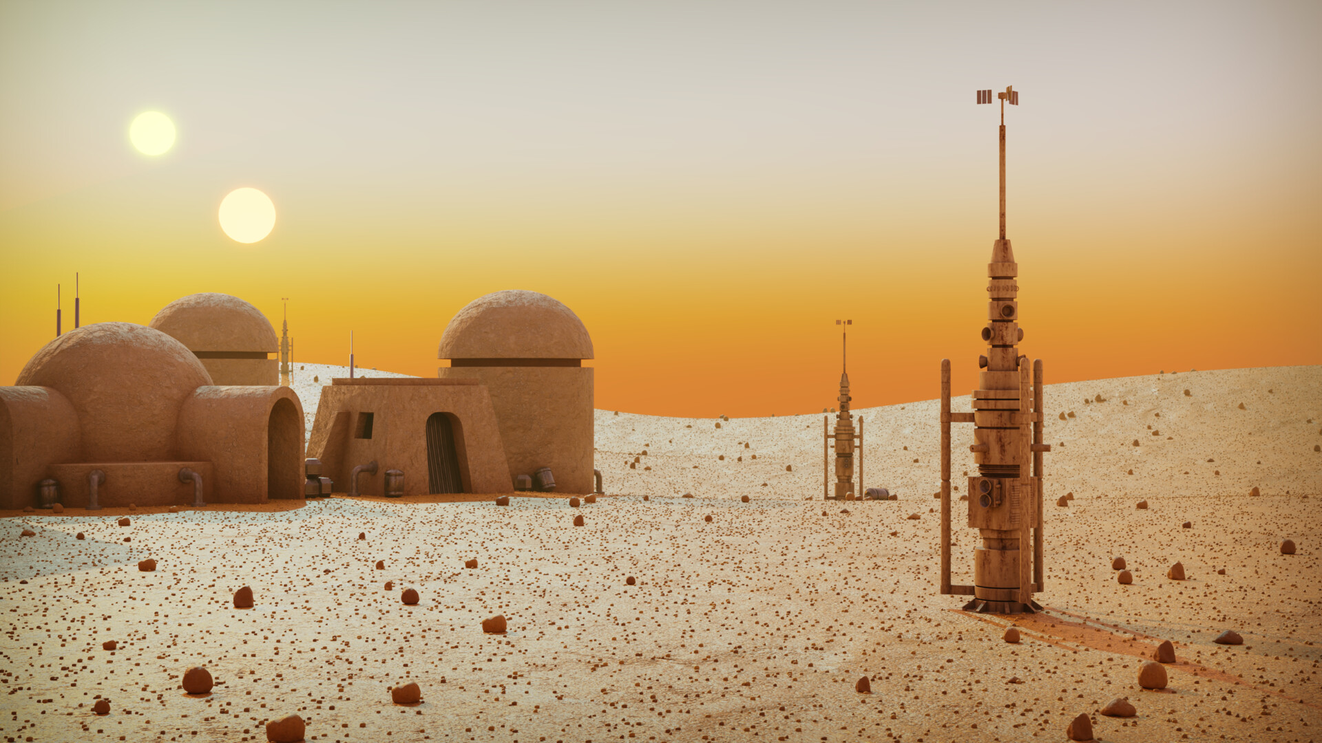 Tatooine Environment-Part (Blender Tutorial) | atelier-yuwa.ciao.jp
