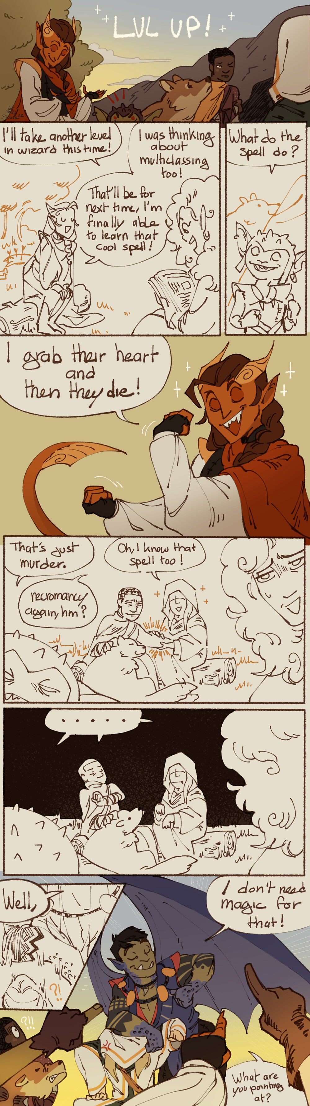 ArtStation - 3 Comics - Pathfinder Kingmaker fanarts