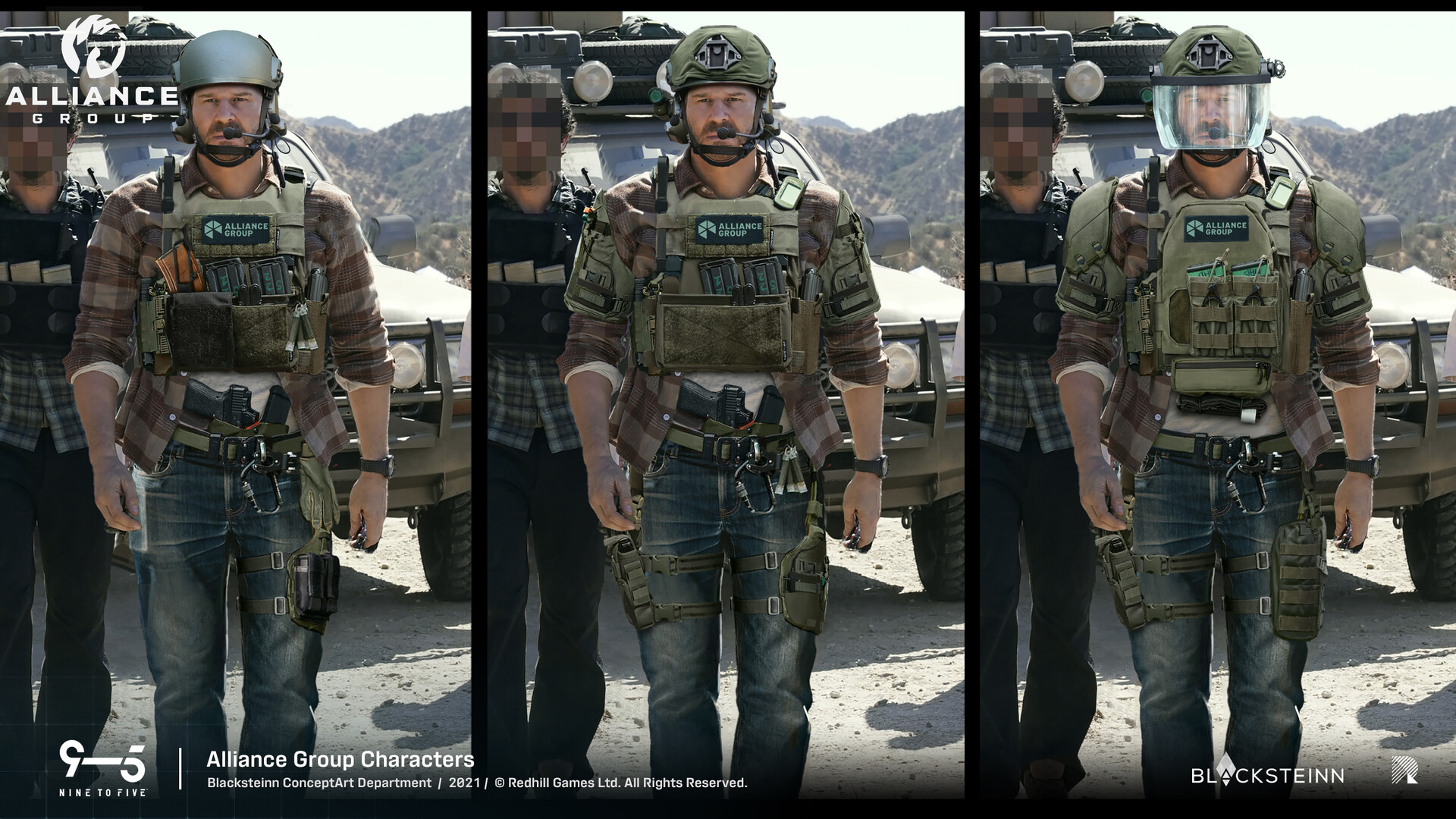 Blacksteinn - Alliance Group | Character concept art