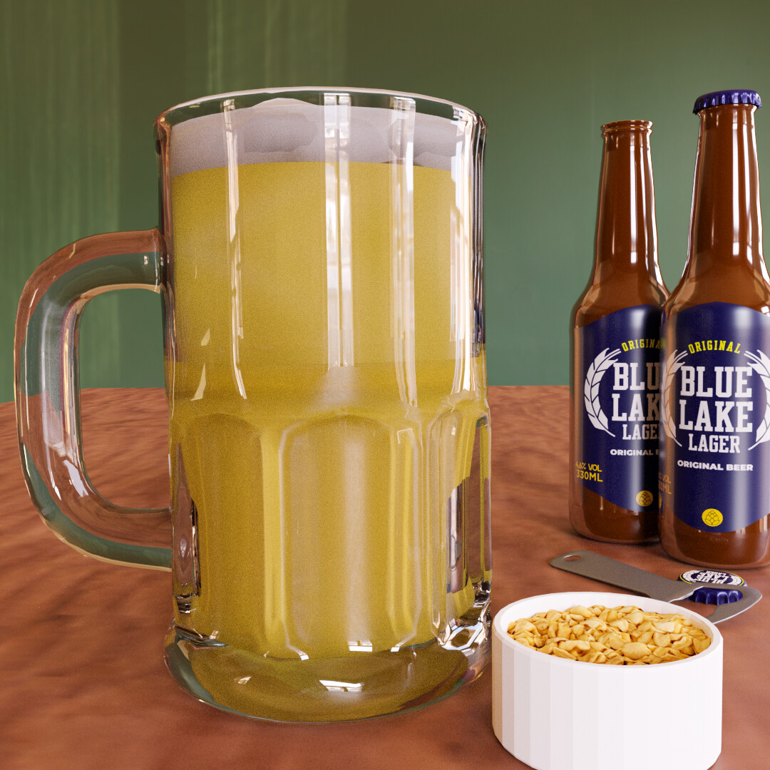 ArtStation - Beer Mug