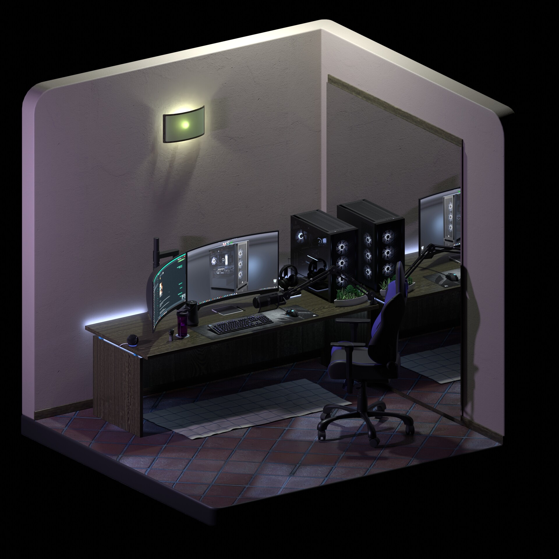 ArtStation - Workstation corner