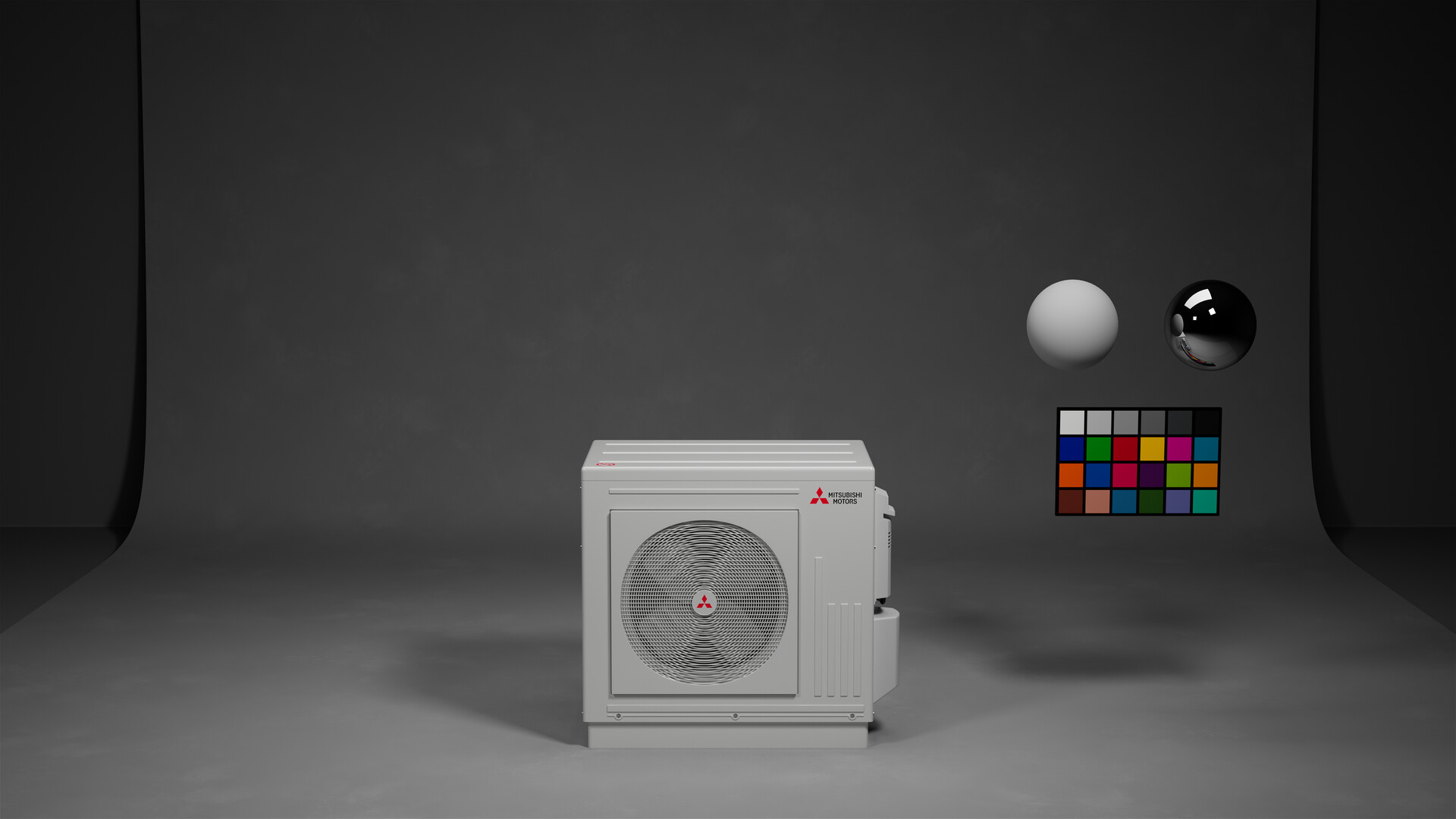 ArtStation - Prop Design - Air Conditioning Unit