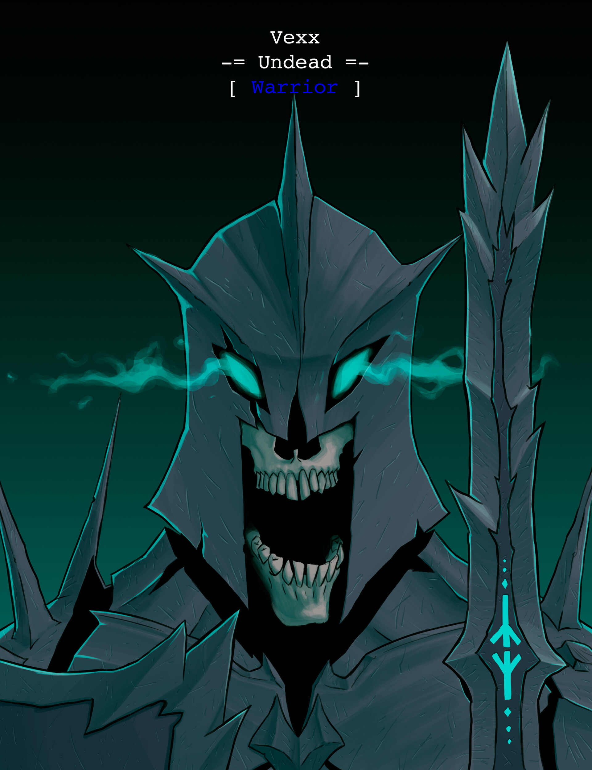 ArtStation - Vexx - Undead Warrior