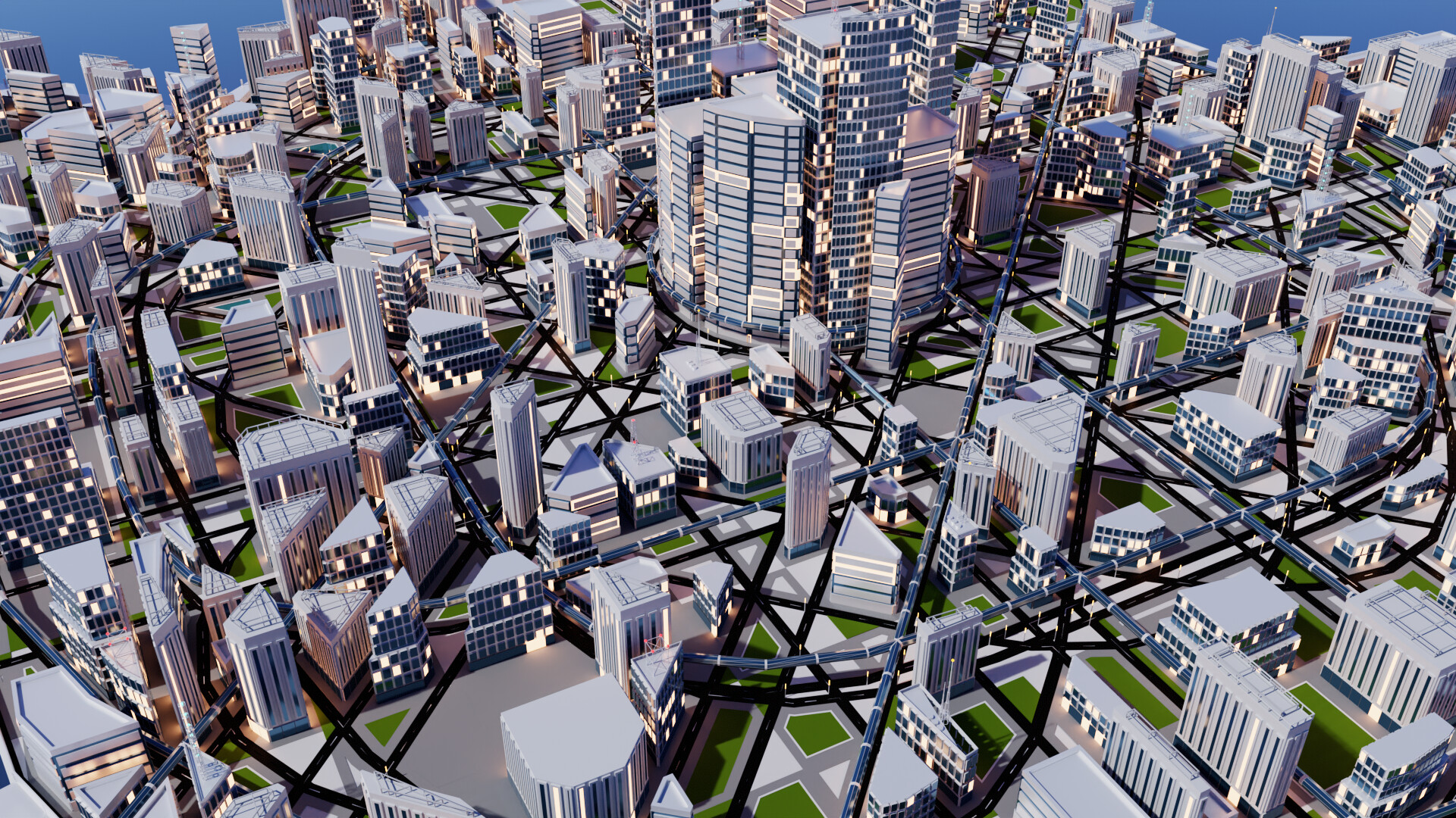 Giimann . - 3D Cityscape Generator HDA