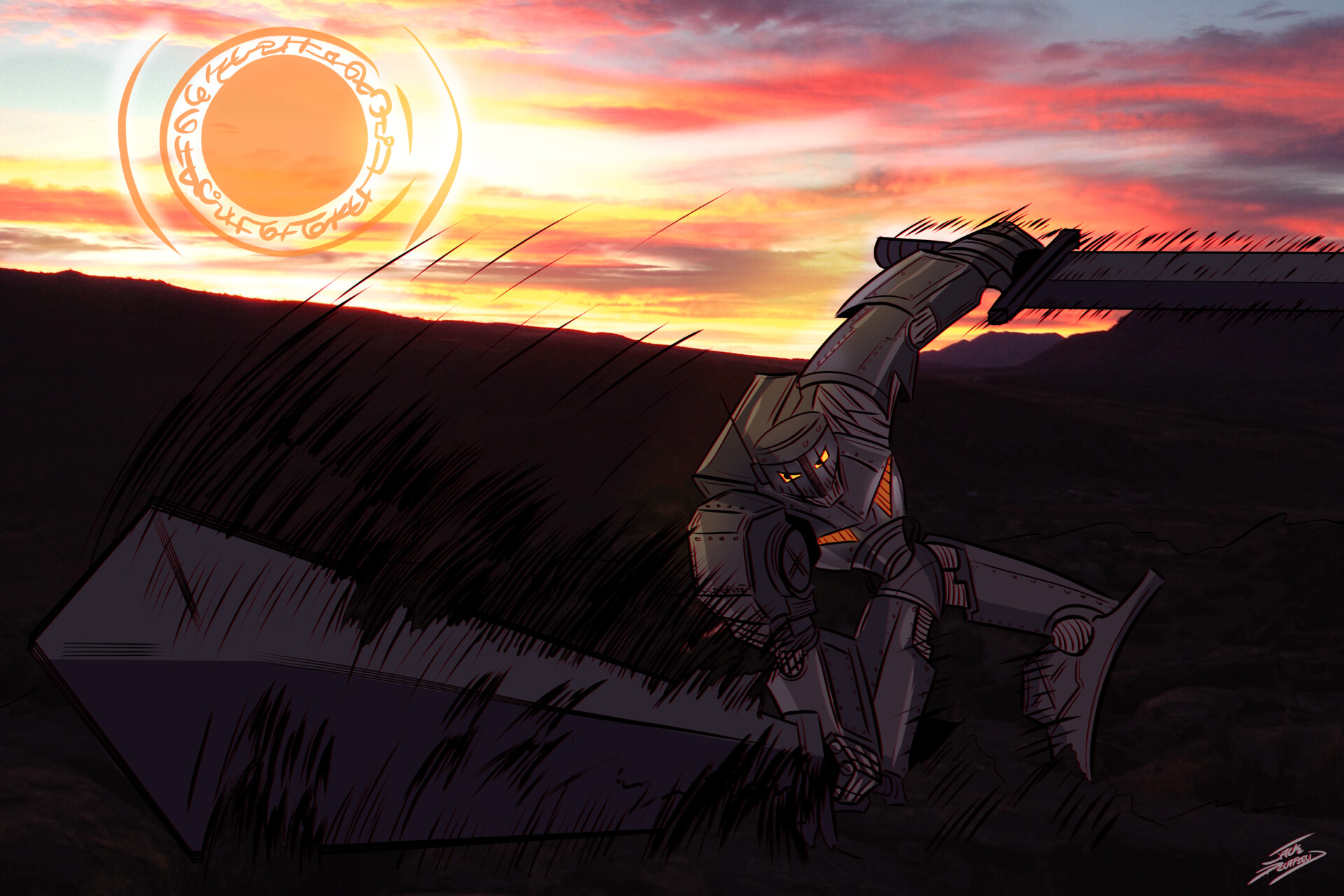 ArtStation - Cyber Knight II