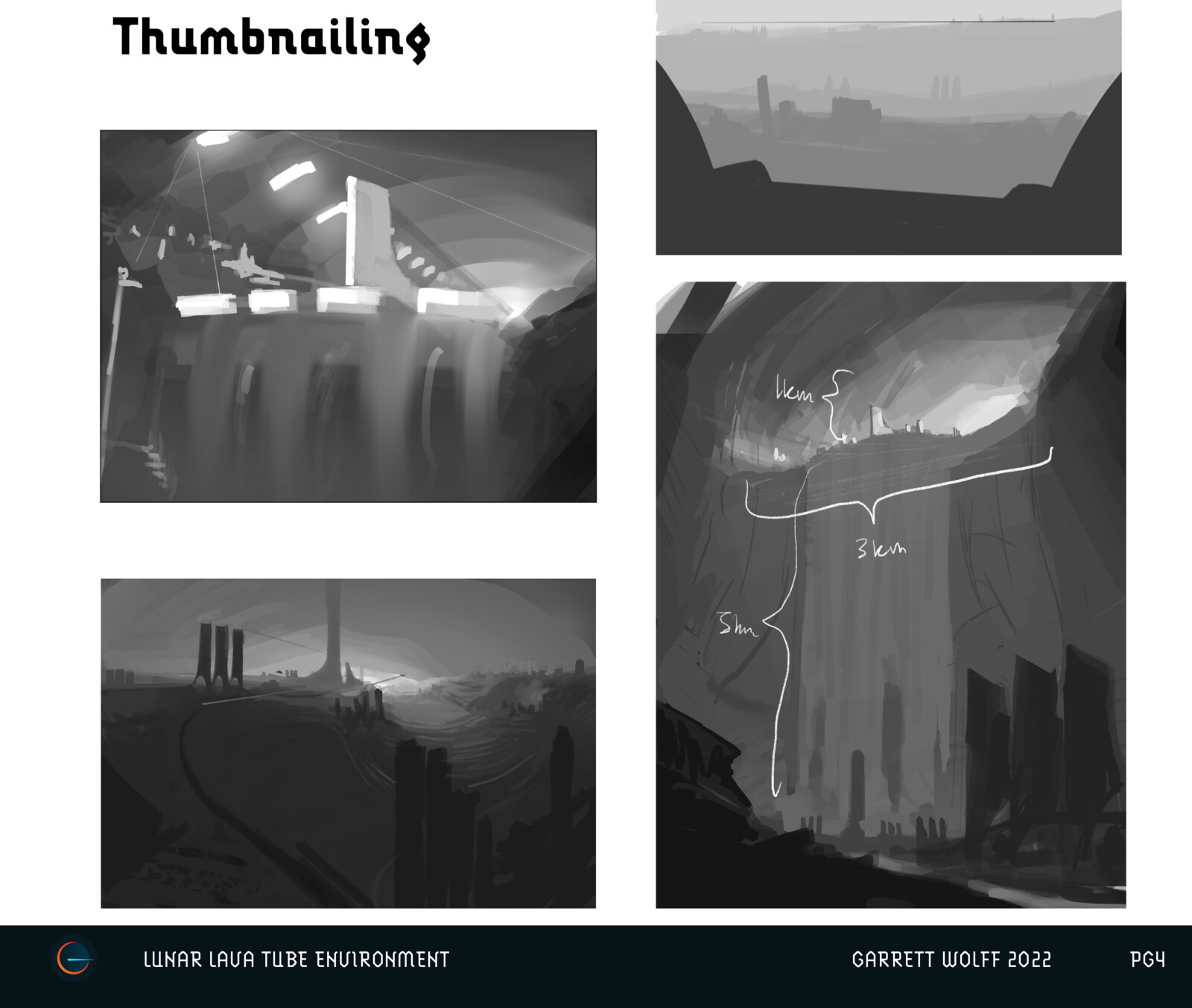 Garrett Wolff - Lunar Lava Tube Interior #1