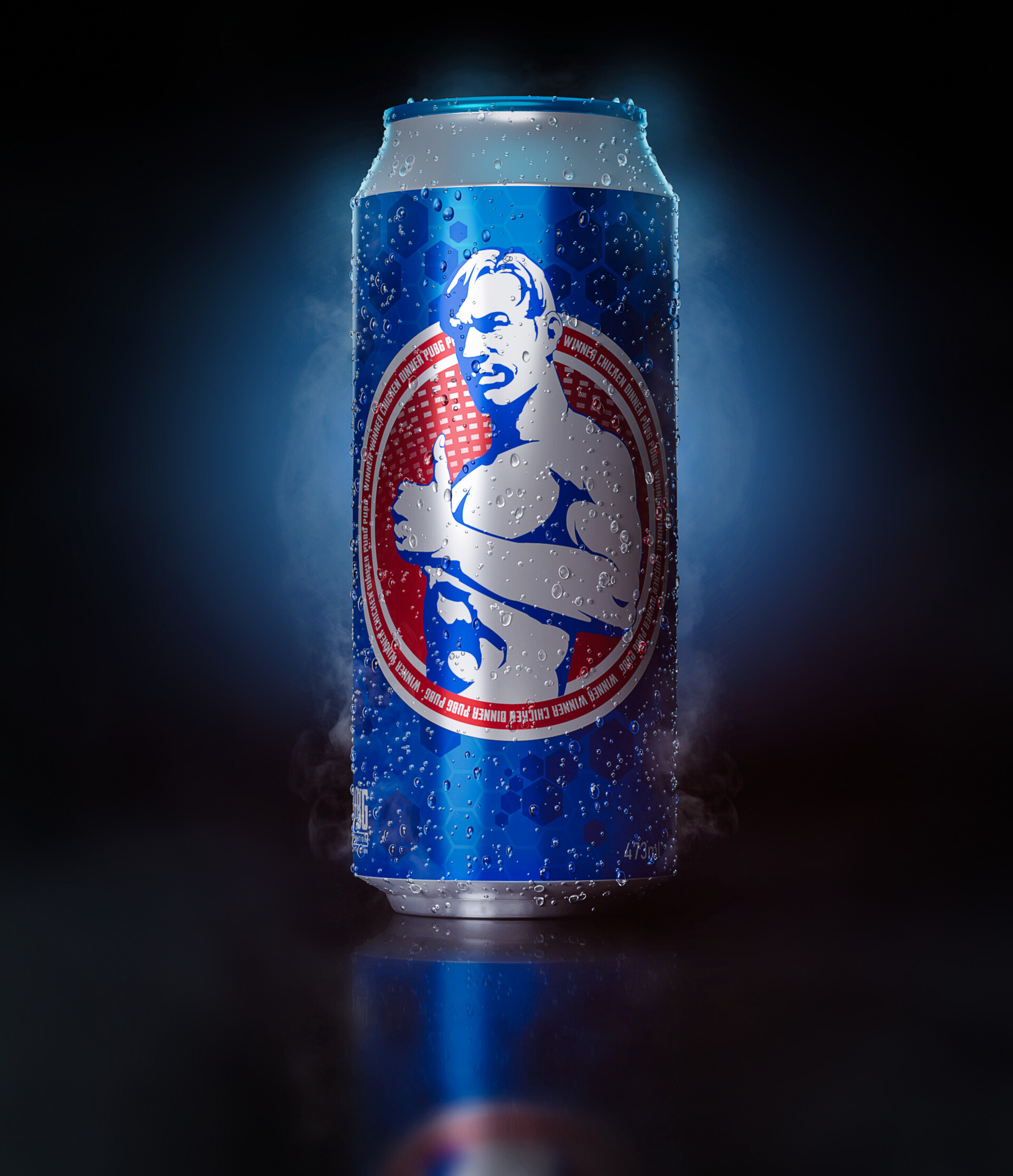 ArtStation - PUBG Realistic Energy Drink