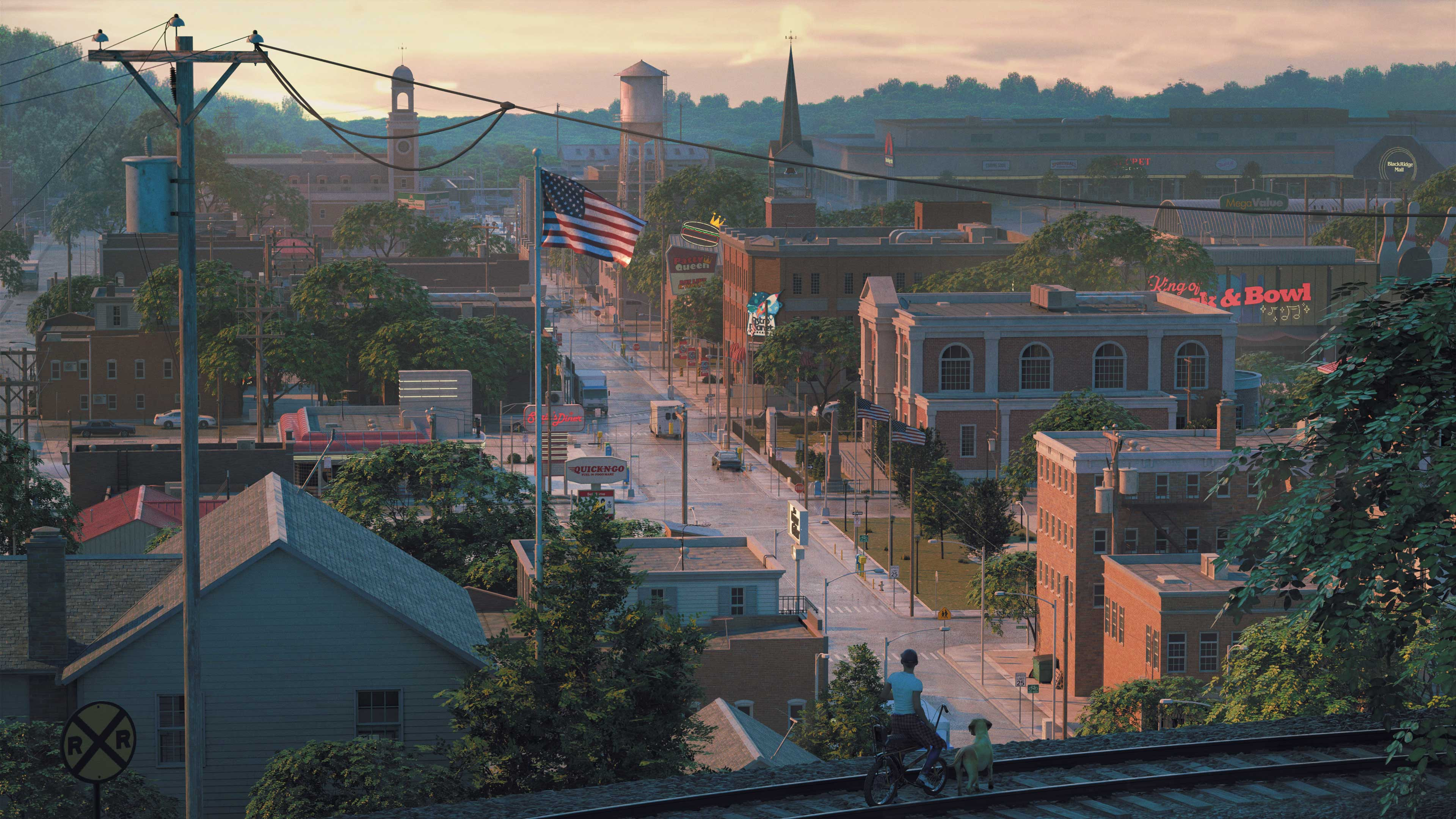 KitBash3D - Americana - 3D Asset Kit | Premium Assets for Movies ...