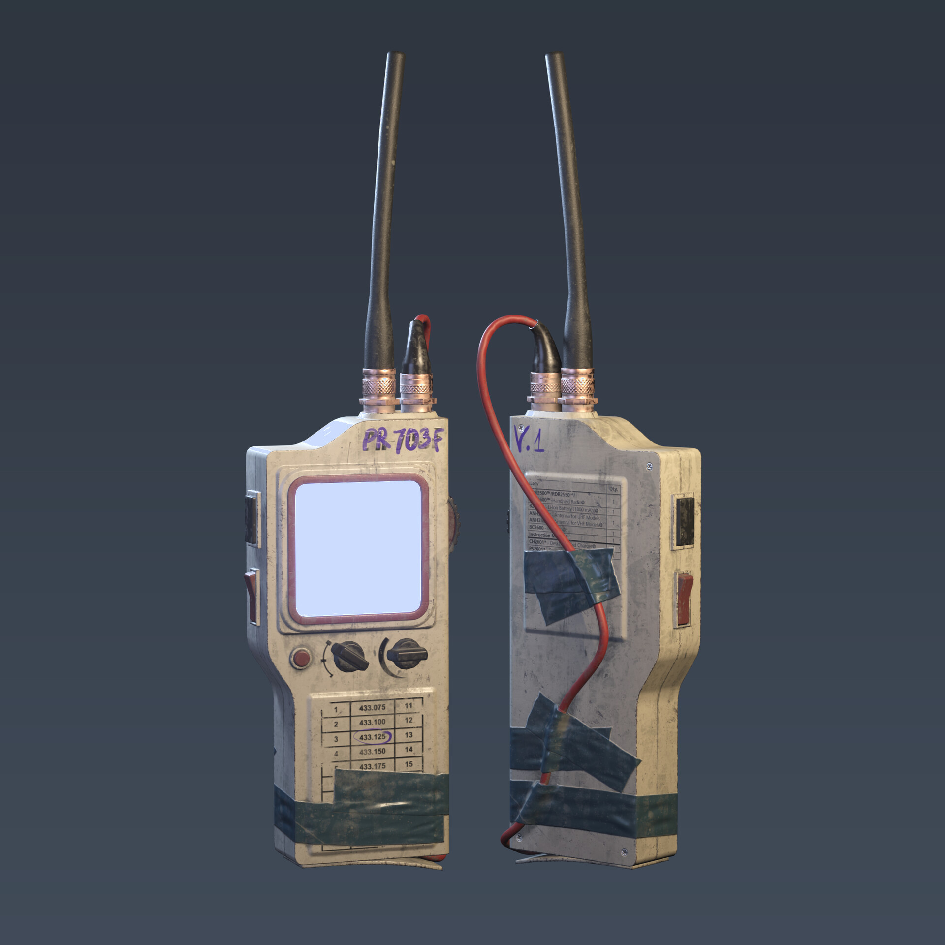 Aleksey Shumaskiy - Walkie-Talkie Game Ready model