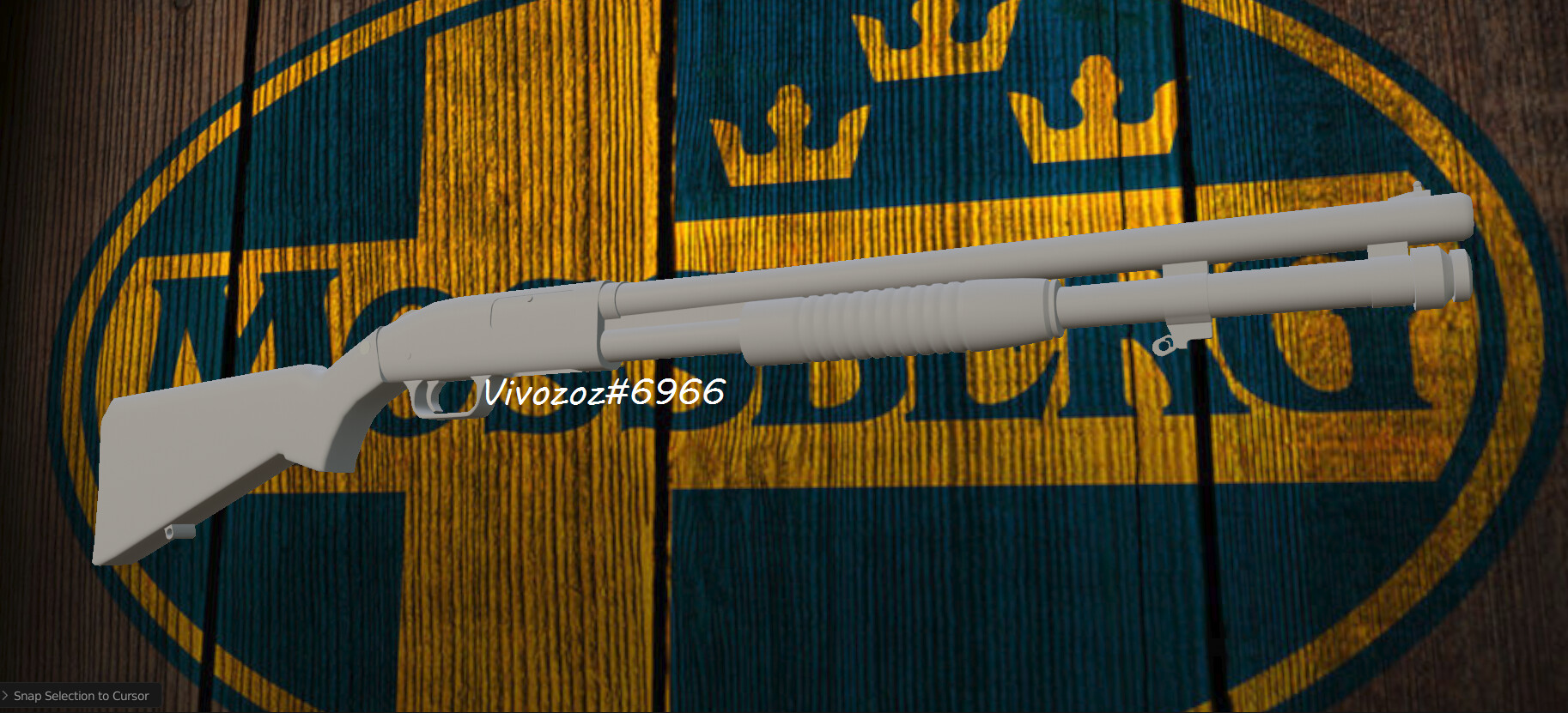 ArtStation - Mossberg-890 - 12K tris