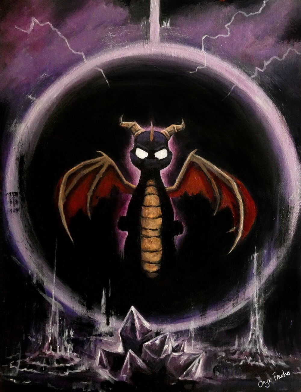 ArtStation - Dark Spyro