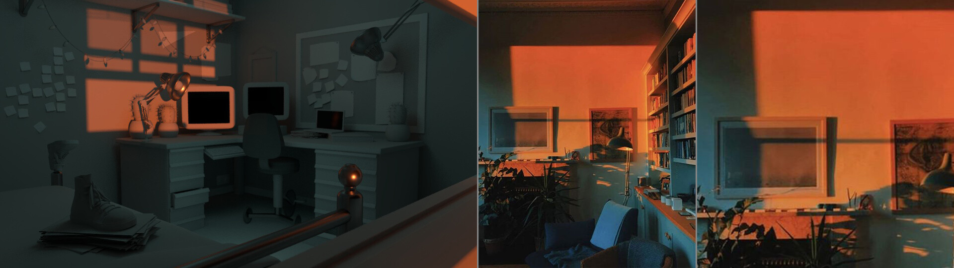 ArtStation - Time of Day Lighting Exercises