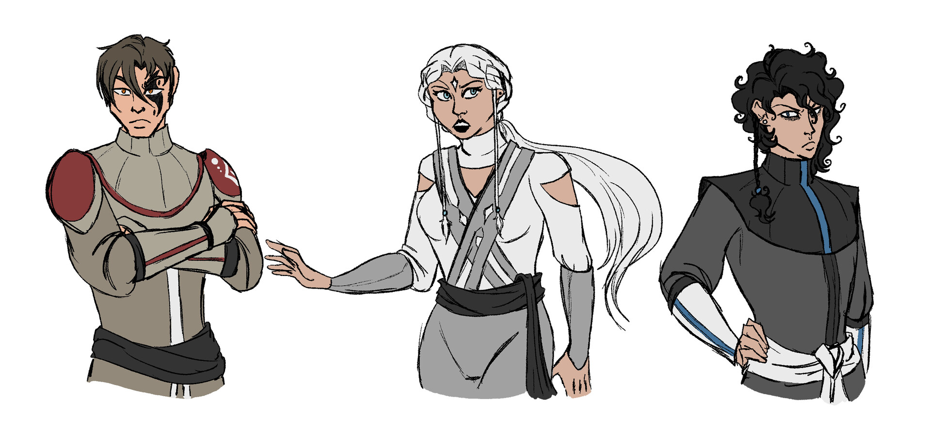 ArtStation - Jedi Trio Concept