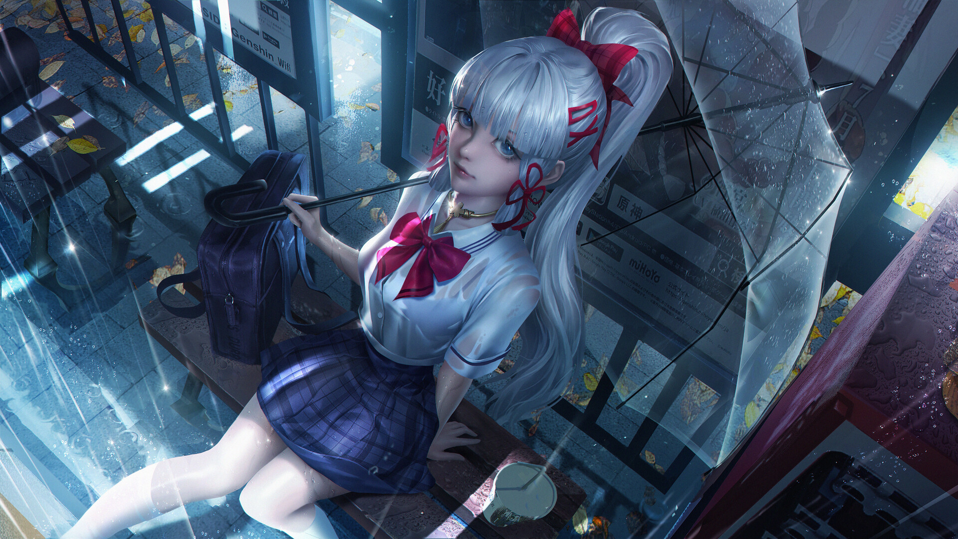 ArtStation - Genshin ：Kamisato Ayaka