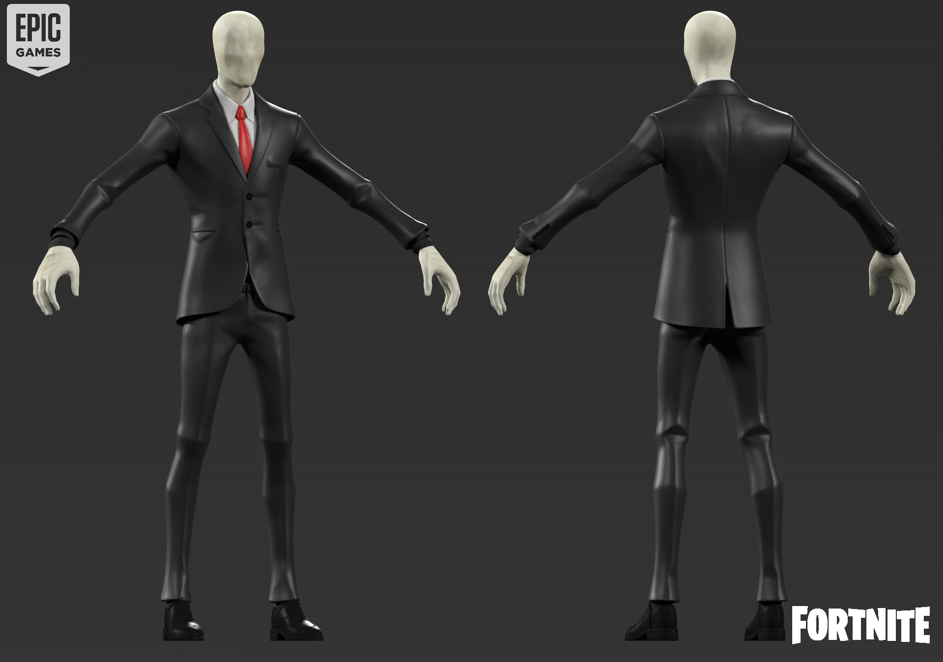 Slender Man Concept Art