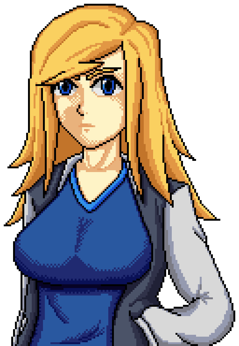 Artstation Pixel Art Portrait