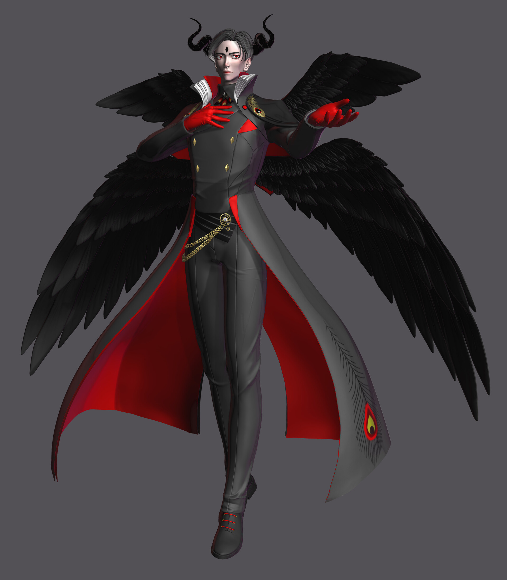 ArtStation - Character: Lucifer 3D