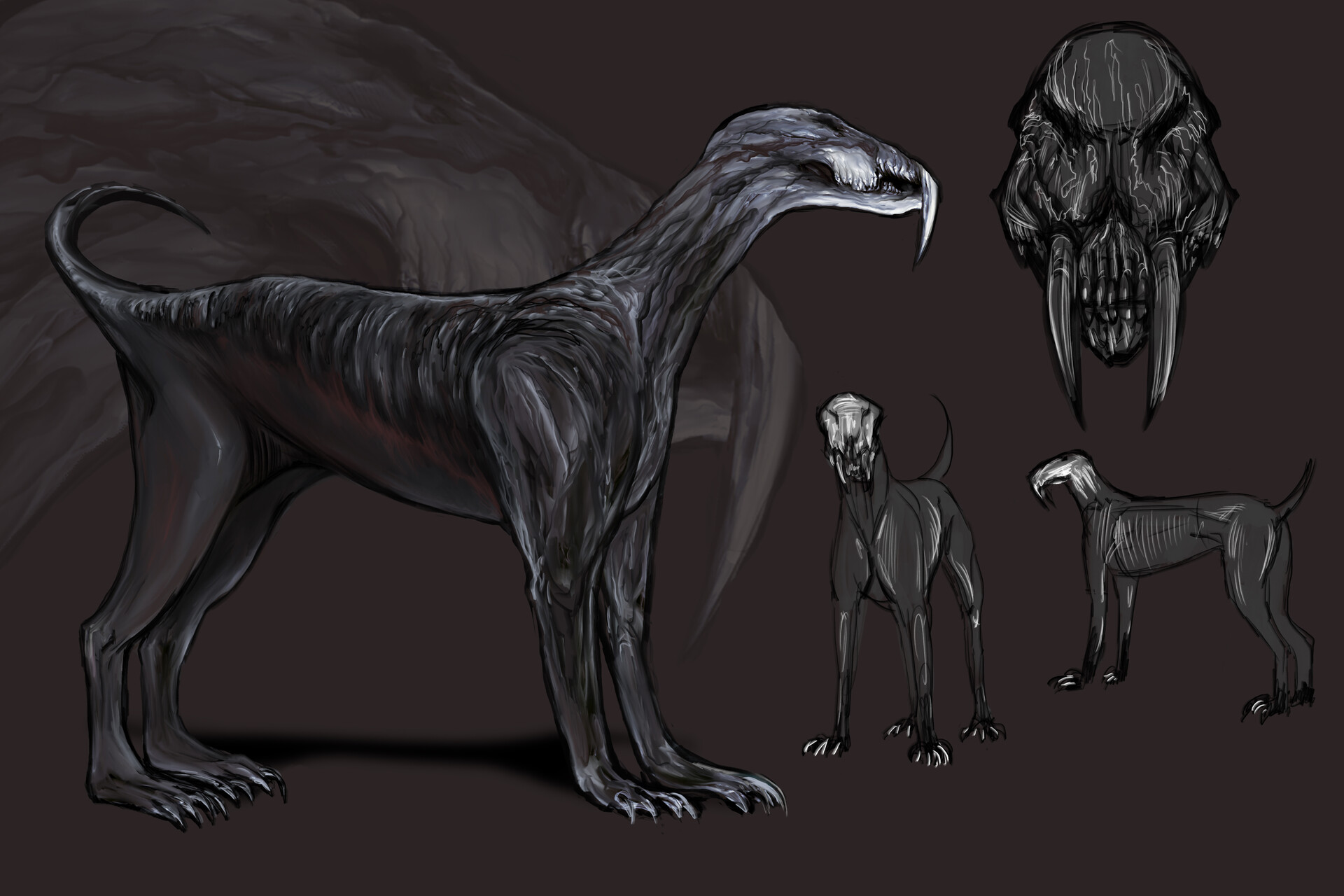 ArtStation - Zombie quadruped