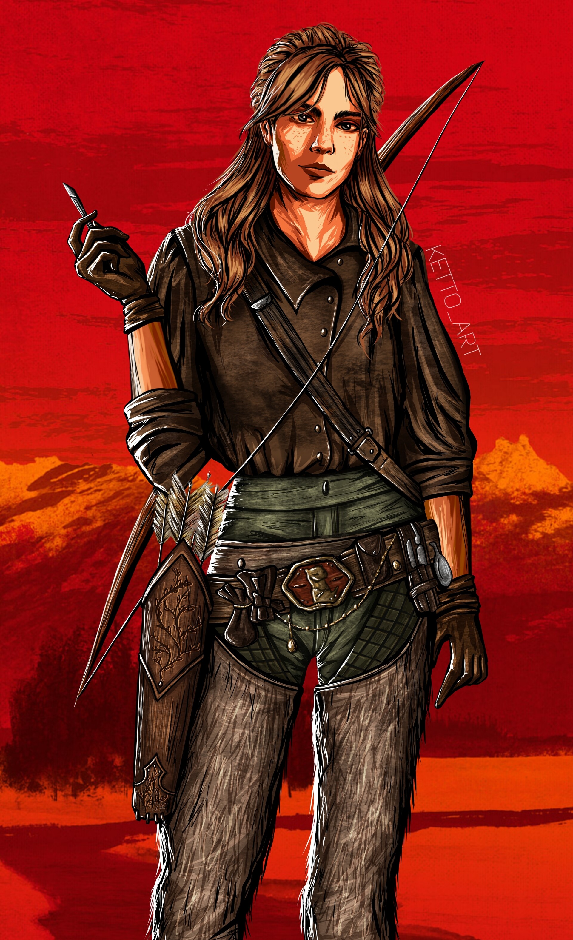 ArtStation - Red Dead Redemption Character Commission