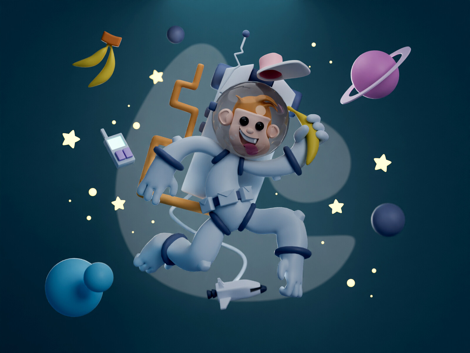 ArtStation - Space Monkey
