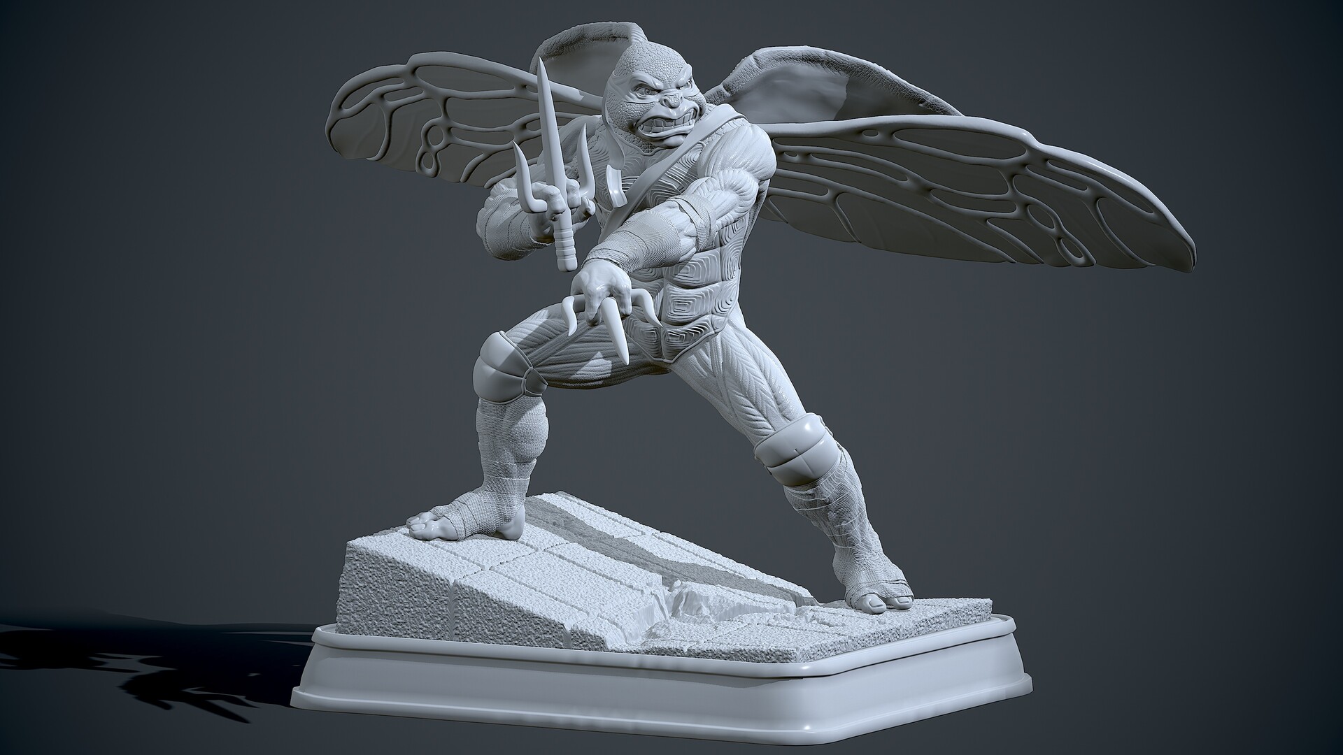 ArtStation - Raphael the turtle