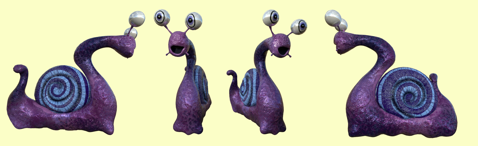 ArtStation - These are some snail concepts made for an upcoming short ...