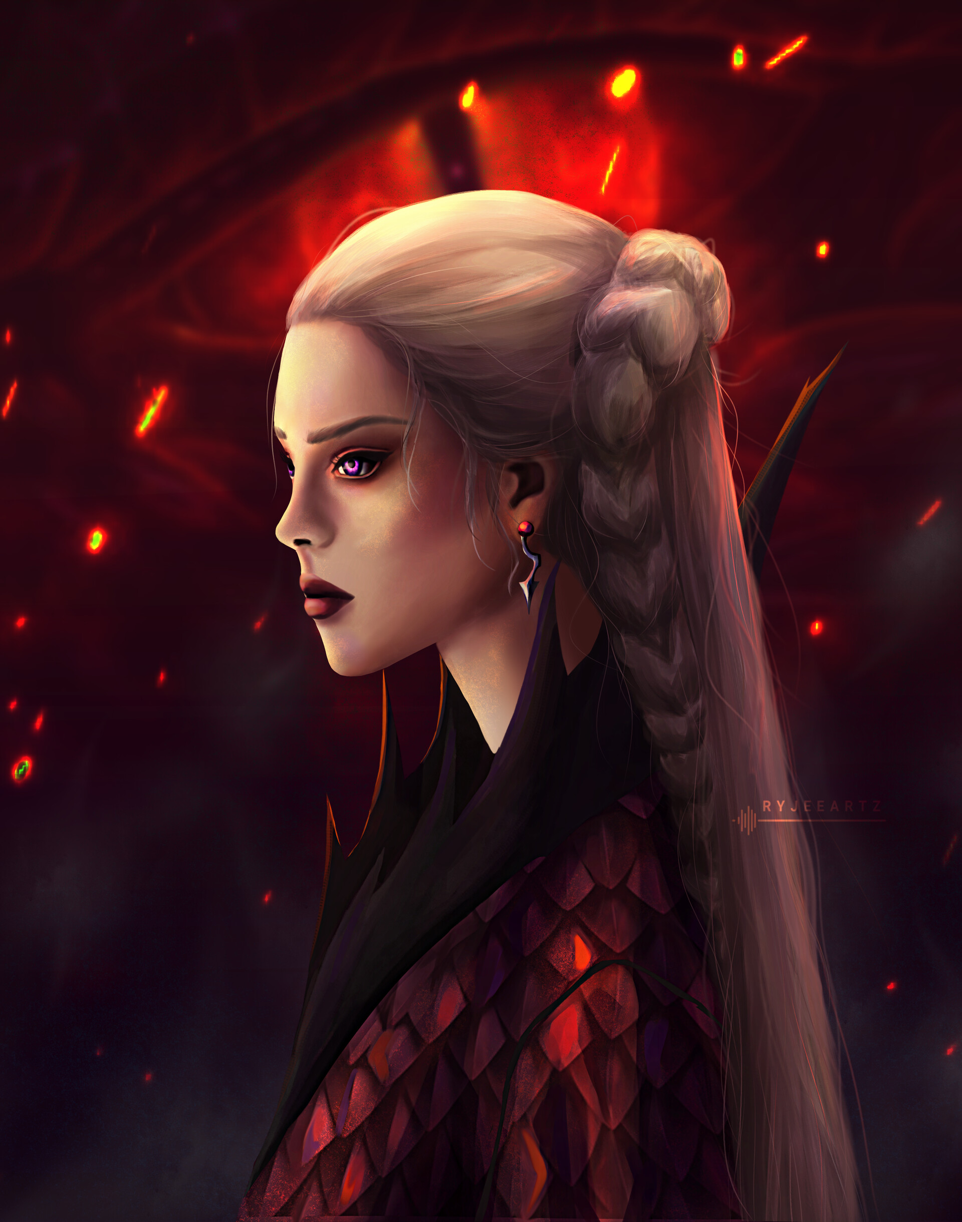 ArtStation - Rhaenyra Targaryen