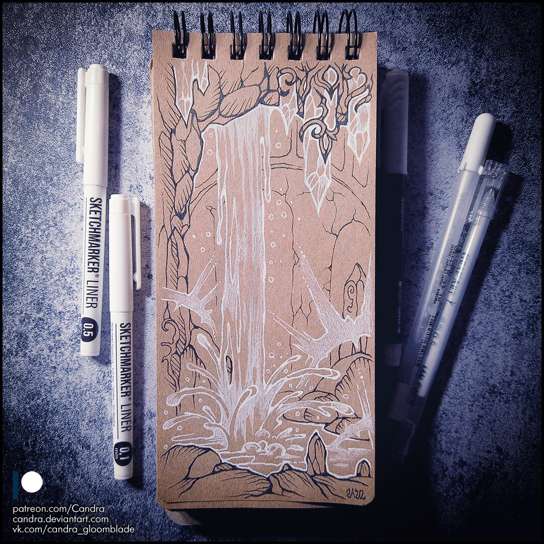 ArtStation - Sketchbook - Waterfall
