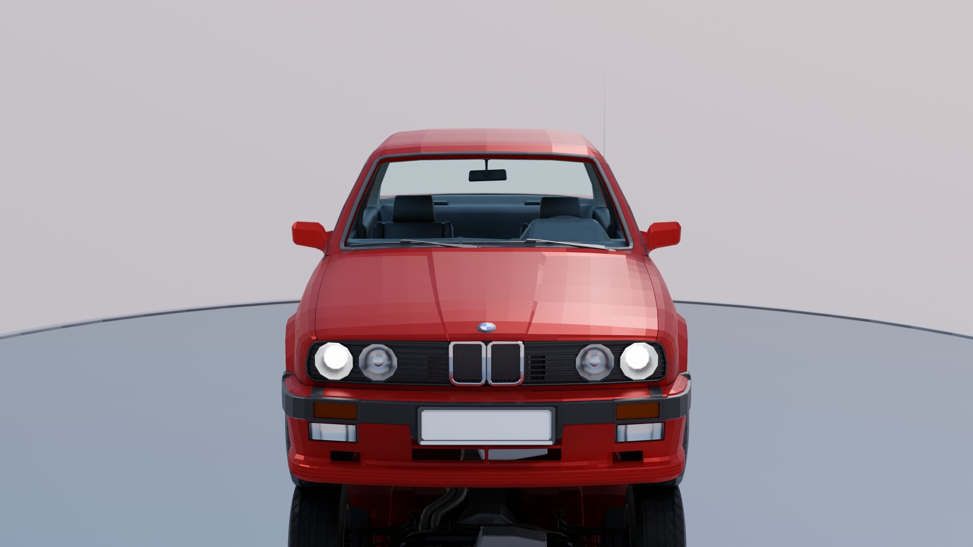 ArtStation - Detailed E30 325i (Stylized)