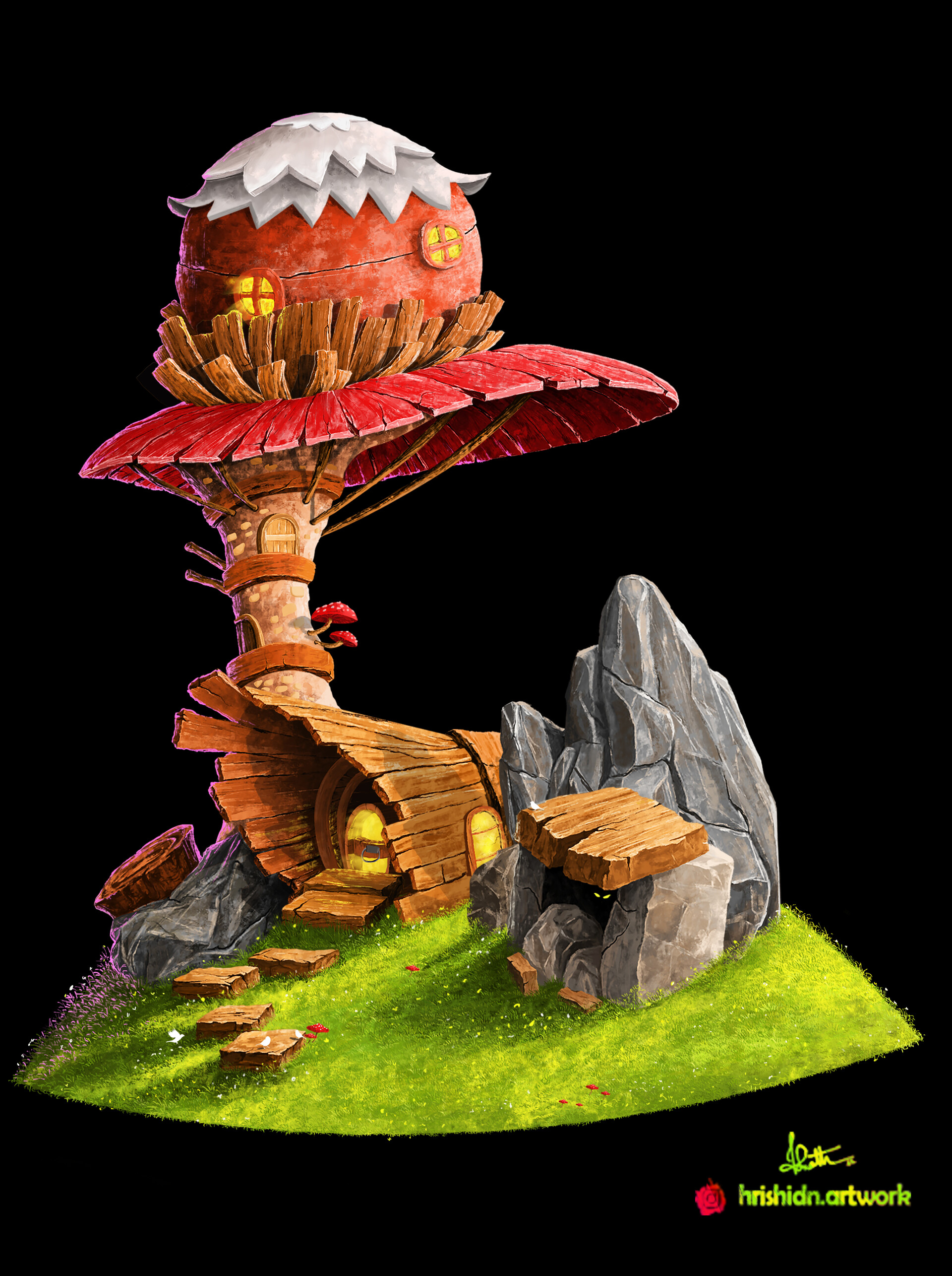 ArtStation - FANTASY HOME